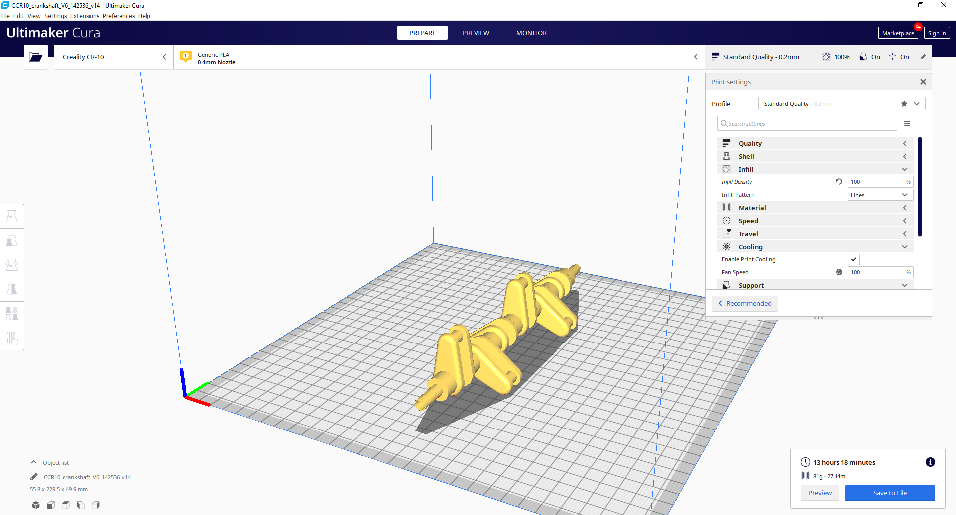 3D Printed - V6 Internal Combustion Engine : 12 Steps (with Pictures ...