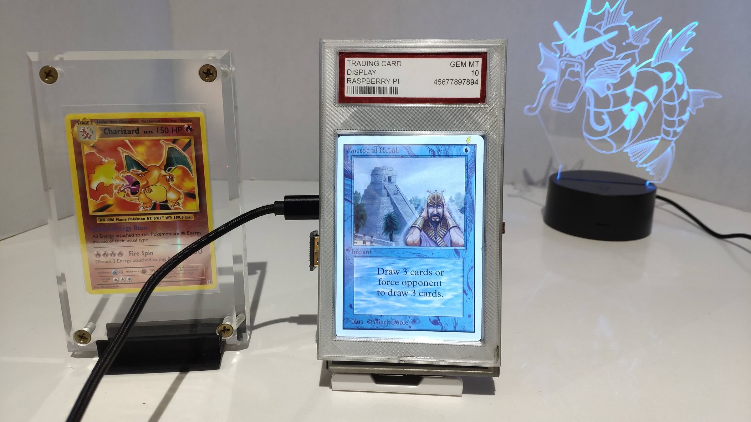 Digital Card Display With Raspberry Pi : 6 Steps - Instructables