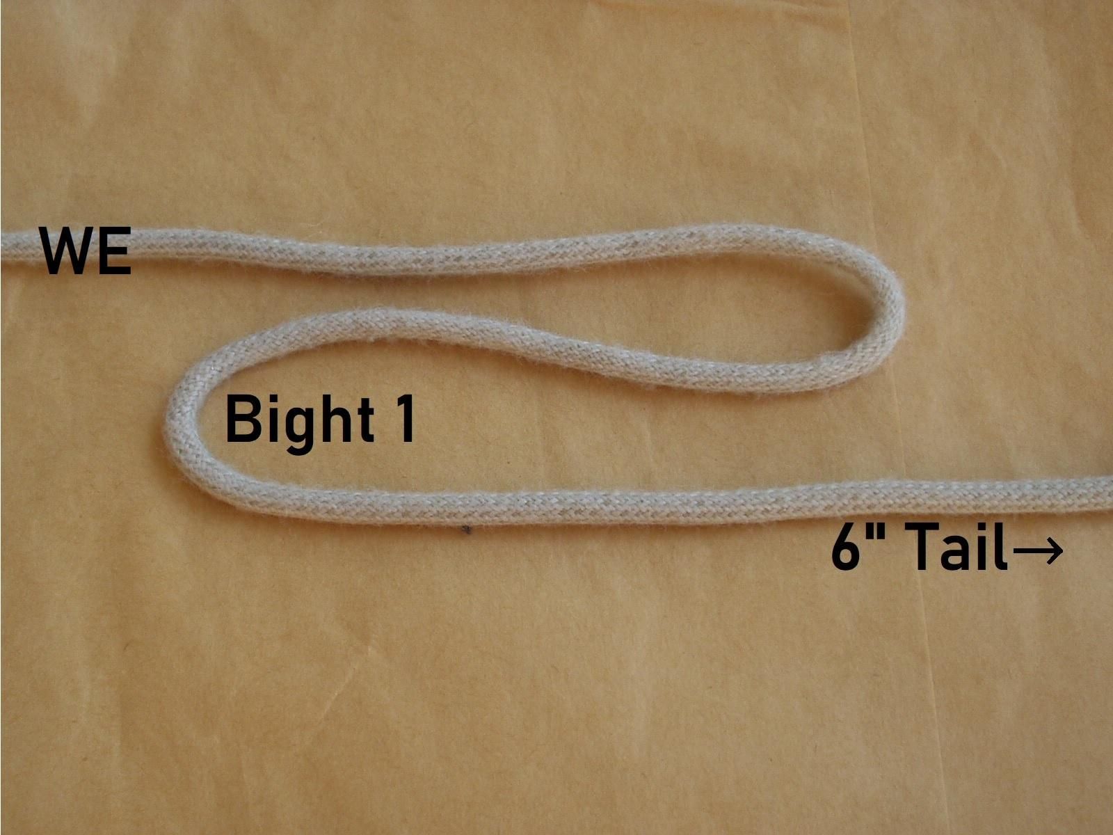 Single Bowline on the Bight* Soft Carabiner : 11 Steps - Instructables