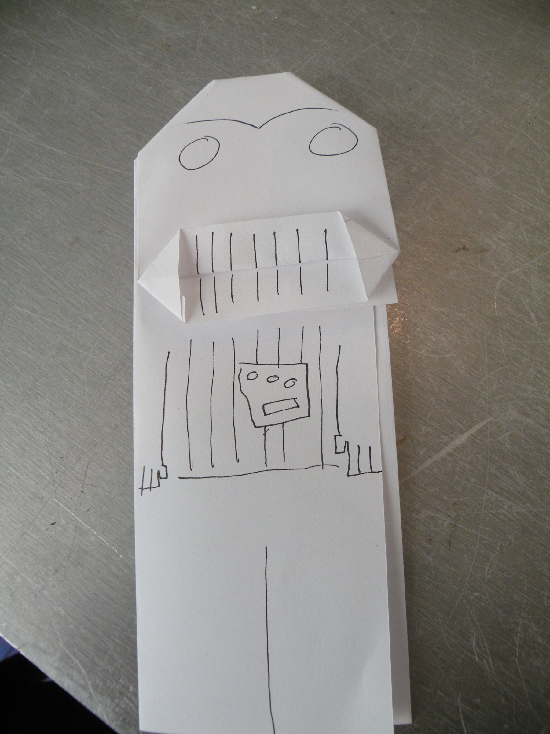 Darth Paper (origami Darth Vader) : 5 Steps - Instructables