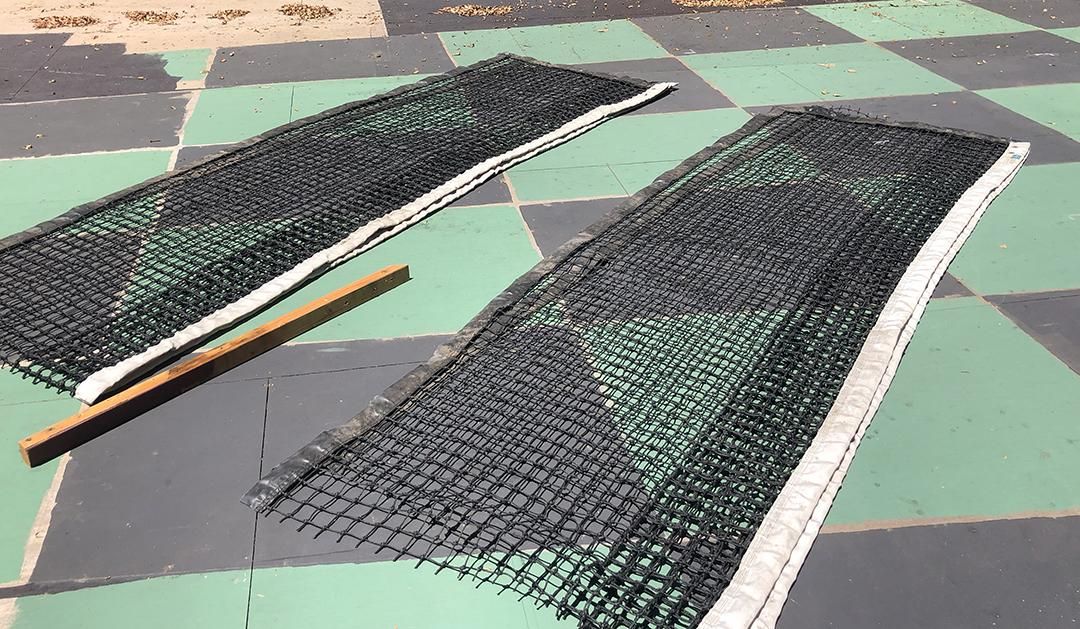 Tennis Court Dividers From Re-purposed Nets : 4 Steps - Instructables