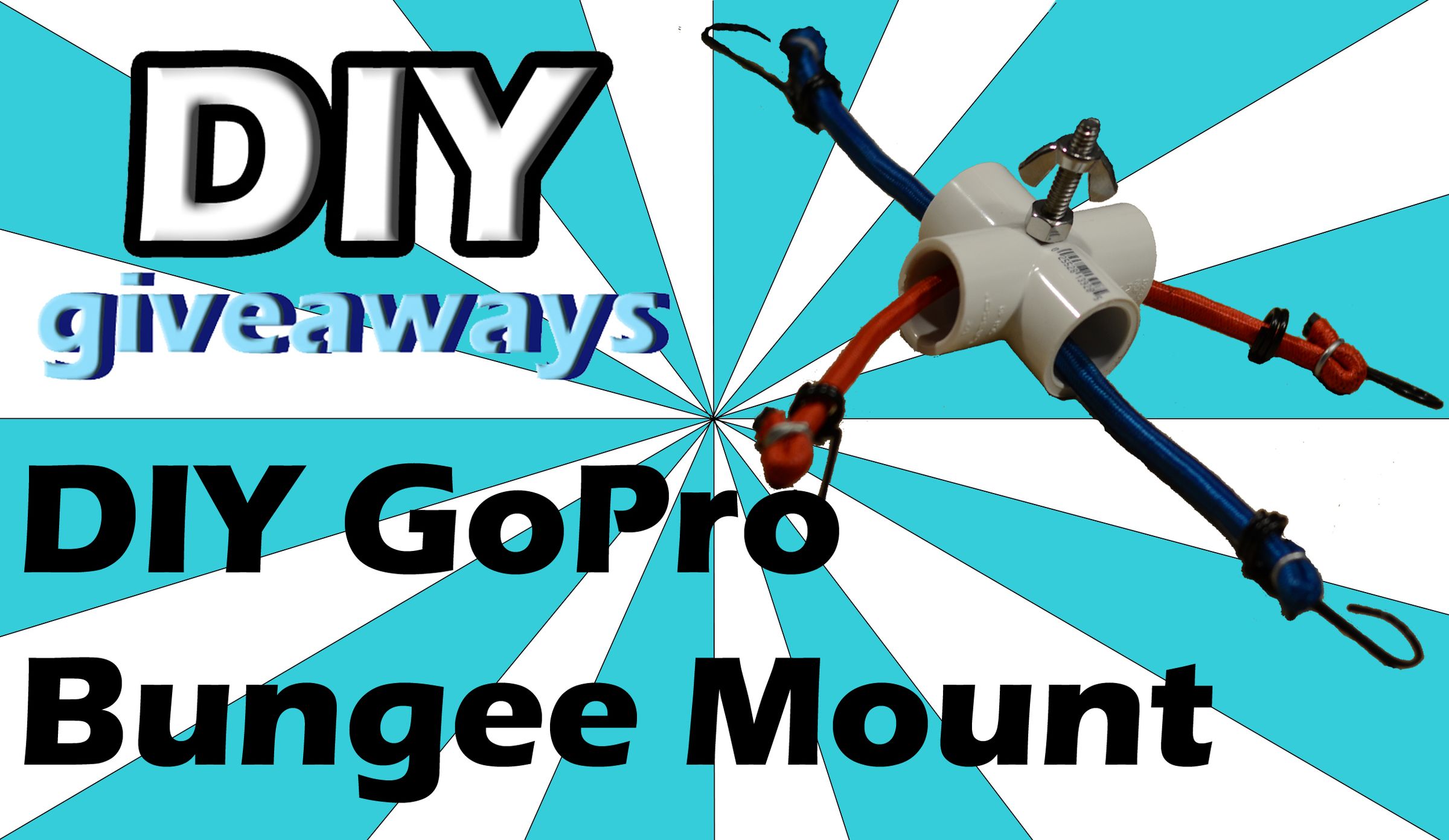 DIY GoPro Bungee Mount : 4 Steps (with Pictures) - Instructables