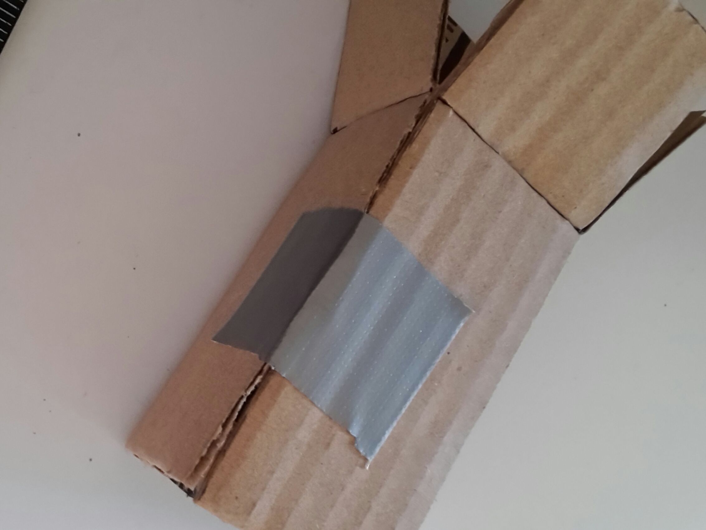 Small Table Made From Cardboard, Duct Tape and Papier Mache : 8 Steps ...