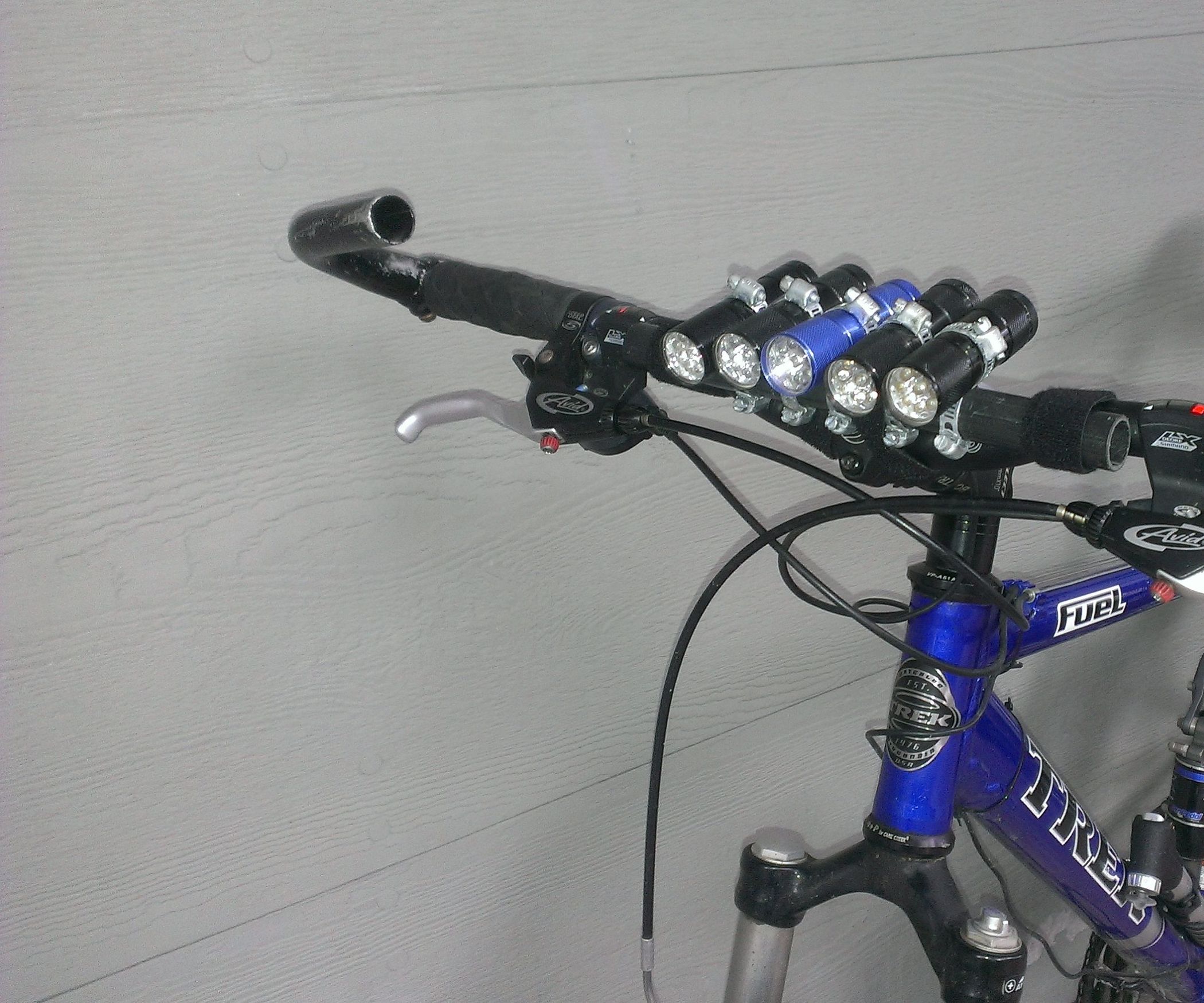 Bike Headlights for Riser Handle Bars : 5 Steps - Instructables
