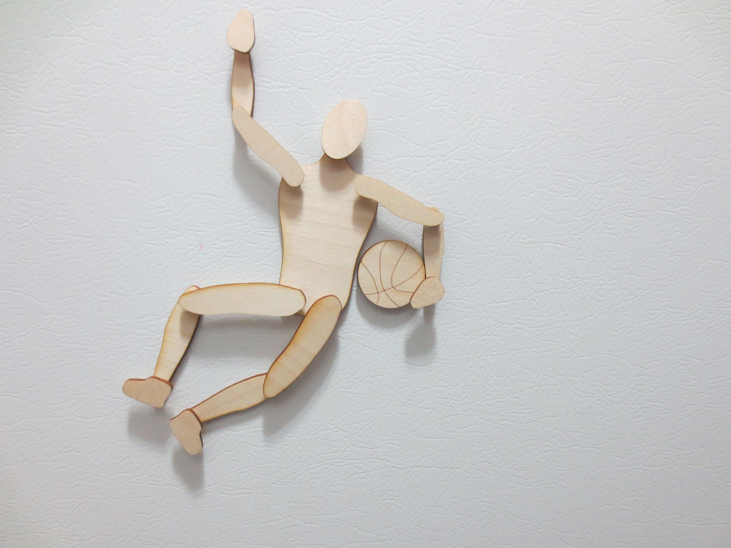 Laser-Cut Posable Refrigerator Magnets - Instructables