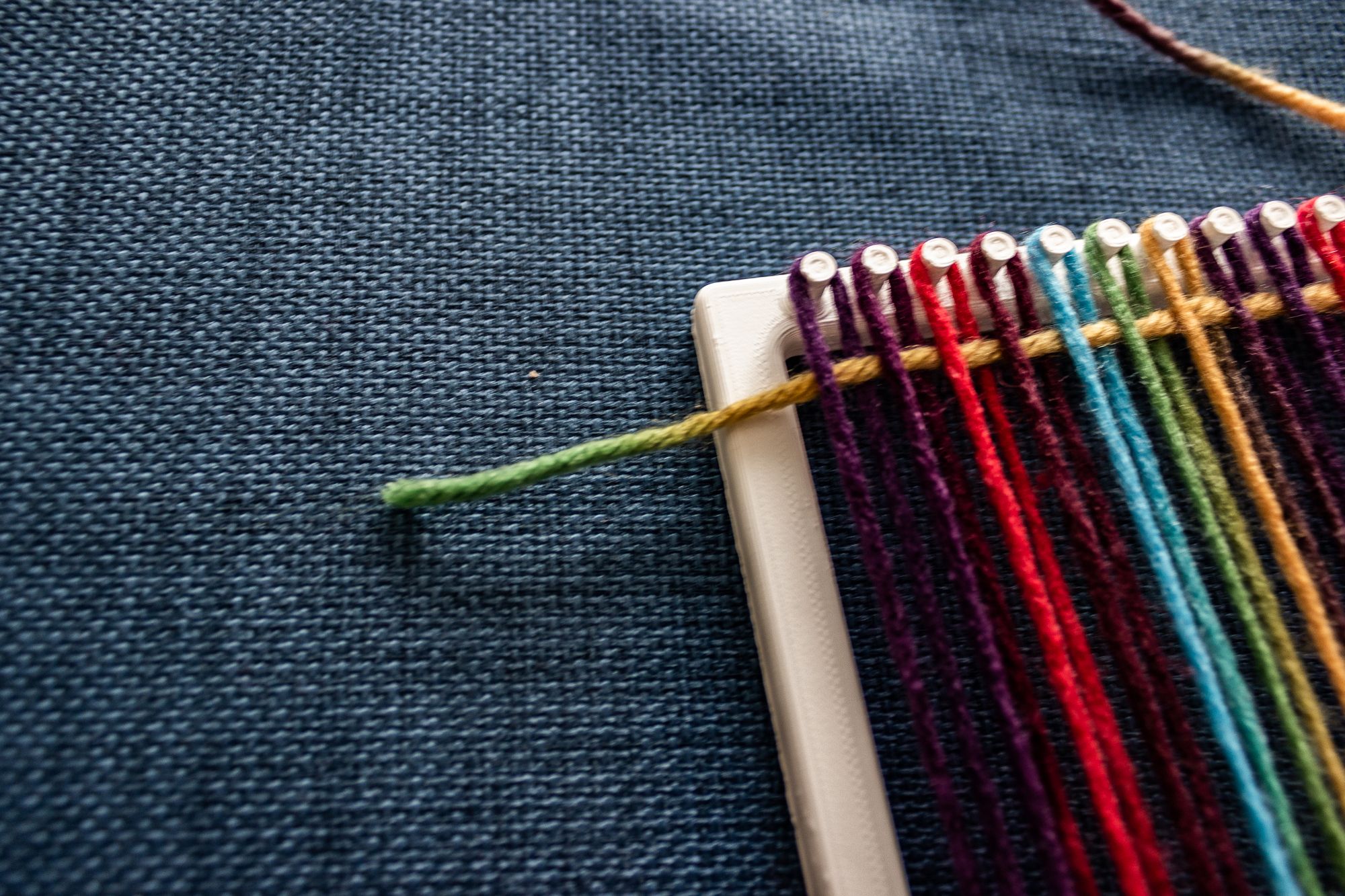 Make a 3D Printed Weaving Loom and Use It : 11 Steps (with Pictures ...