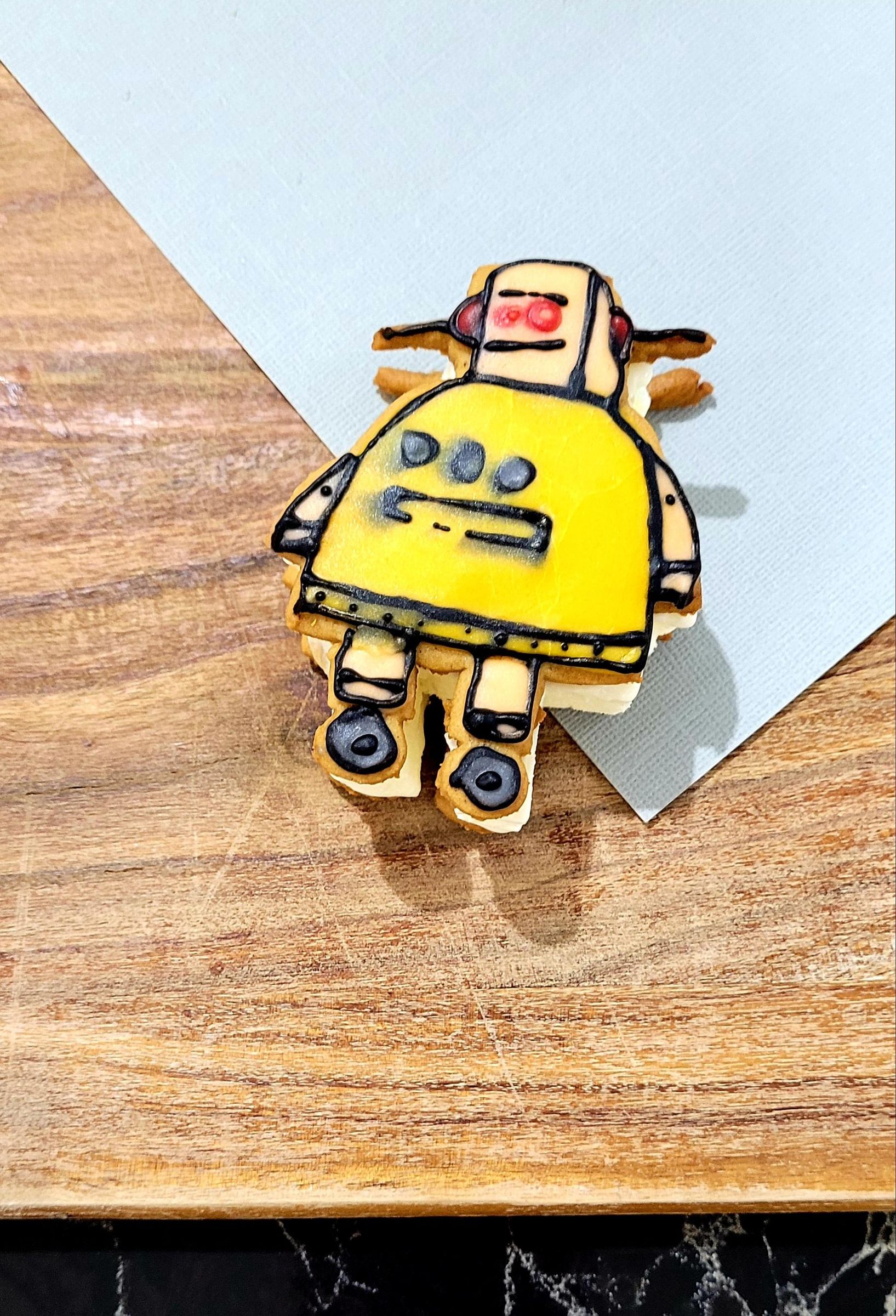 Gingerbread Icecream Sandwiches - Robot Style! : 26 Steps (with ...