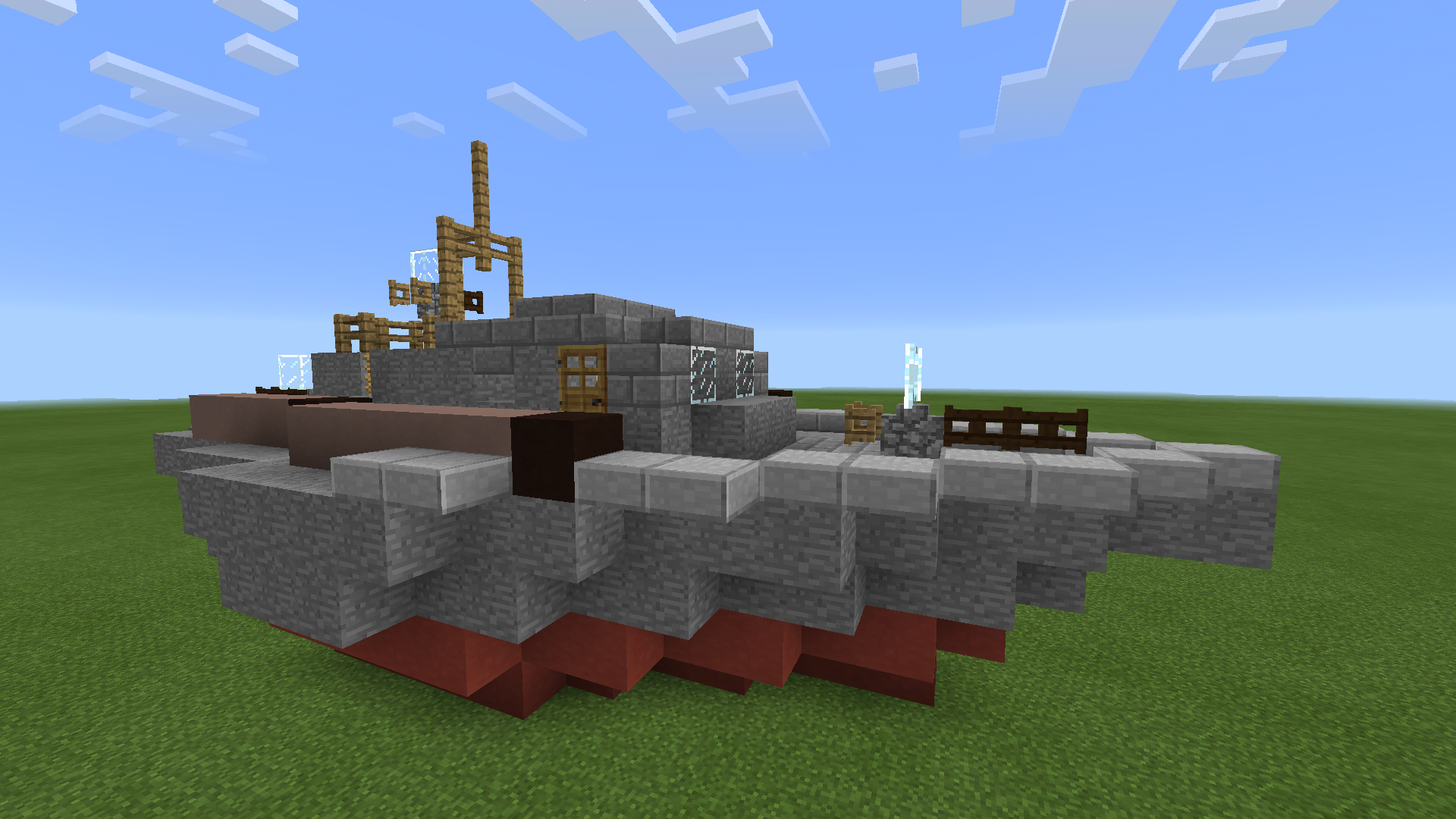 Minecraft - Ship Tutorial : 4 Steps - Instructables