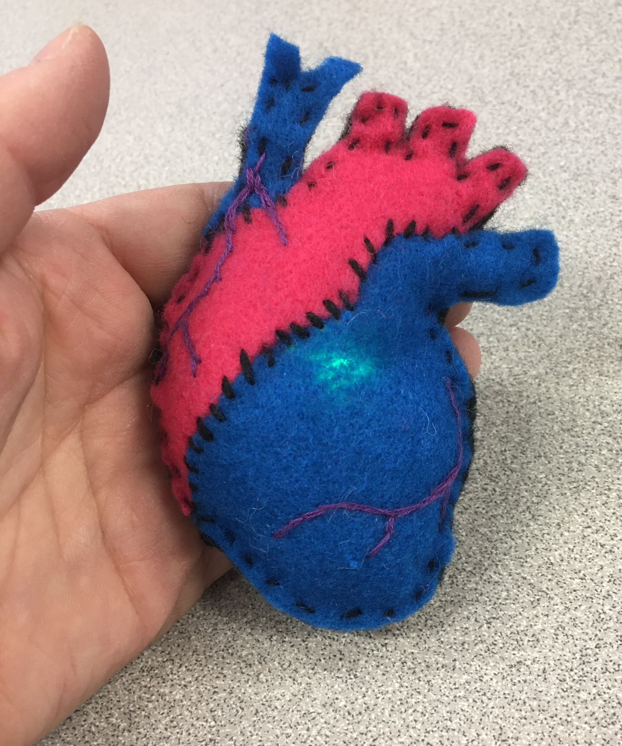 Flashing LED Tell-Tale Heart : 6 Steps (with Pictures) - Instructables