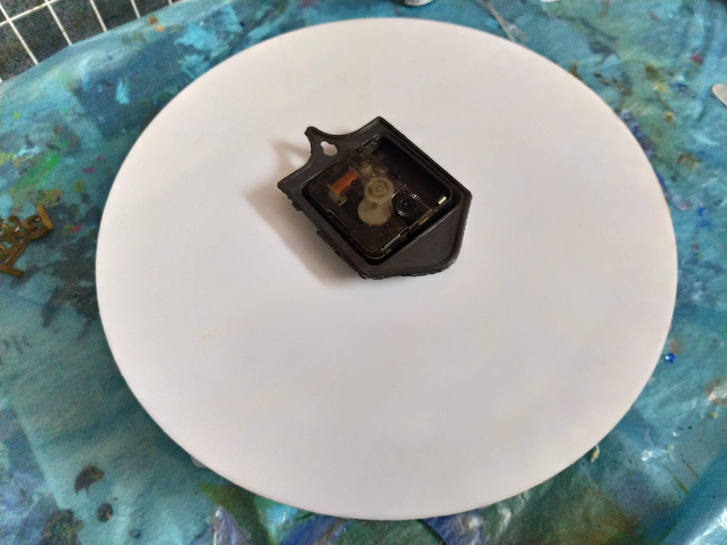 Geode Resin Clock on Acrylic Base : 14 Steps (with Pictures ...
