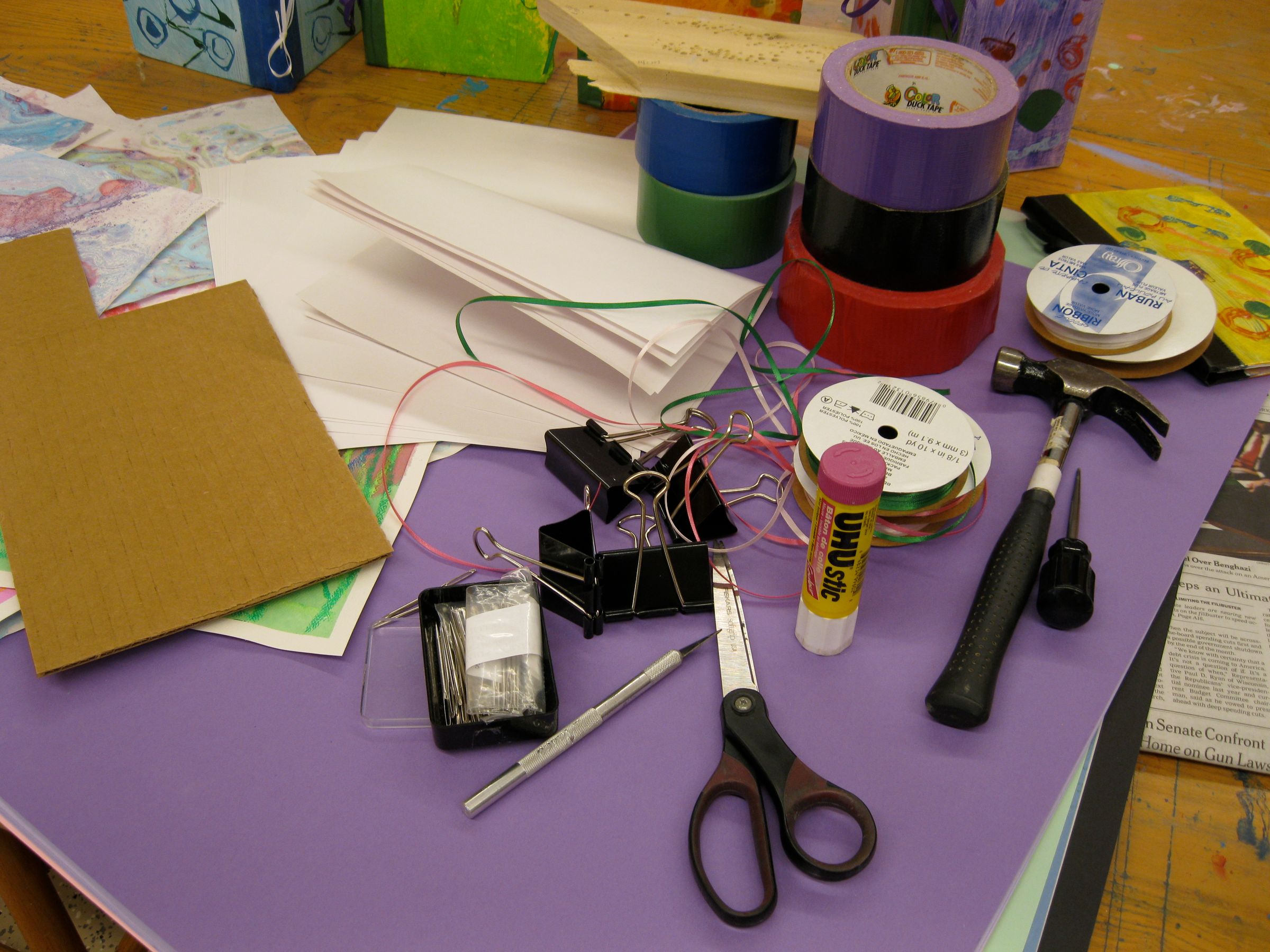 Journal (cardboard & Duct Tape) : 22 Steps (with Pictures) - Instructables