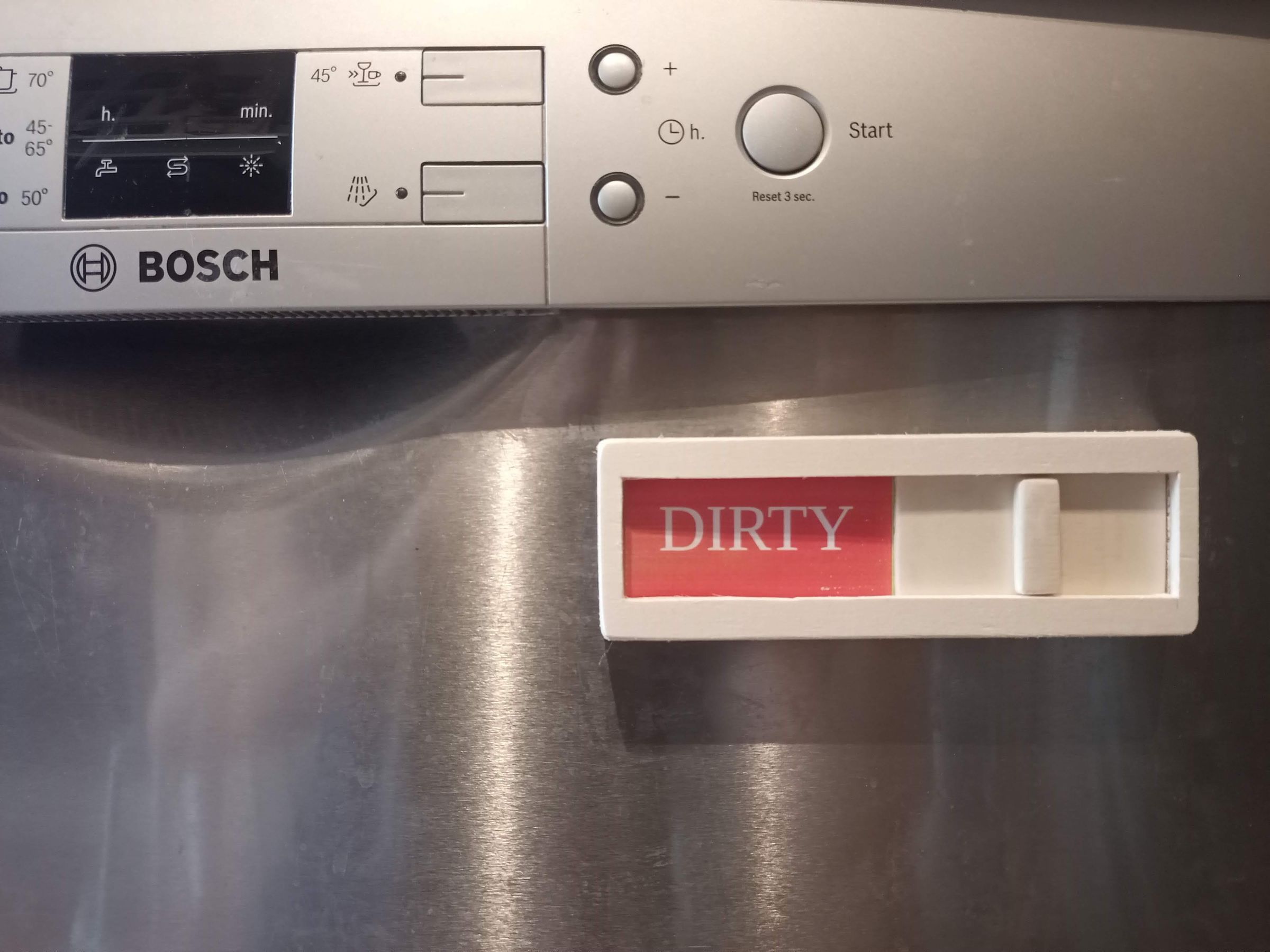 Dishwasher Dirty-Clean Sliding Indicator : 11 Steps (with Pictures ...