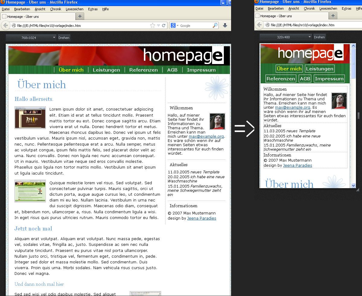 Make Your HTML-Website Suitable for Mobile Devices : 8 Steps ...