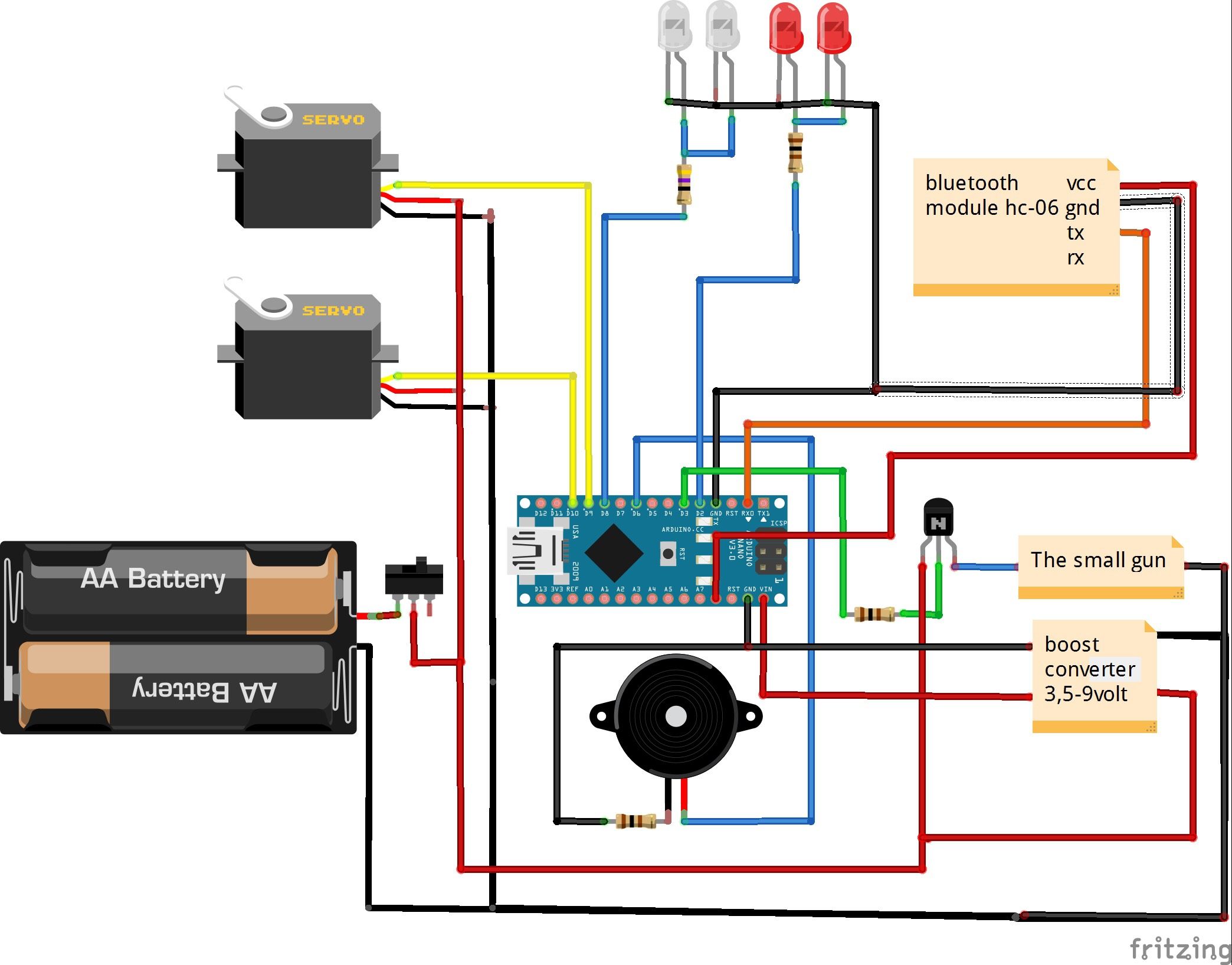 Tiny Smartphone Controlled Arduino Tank : 10 Steps (with Pictures ...