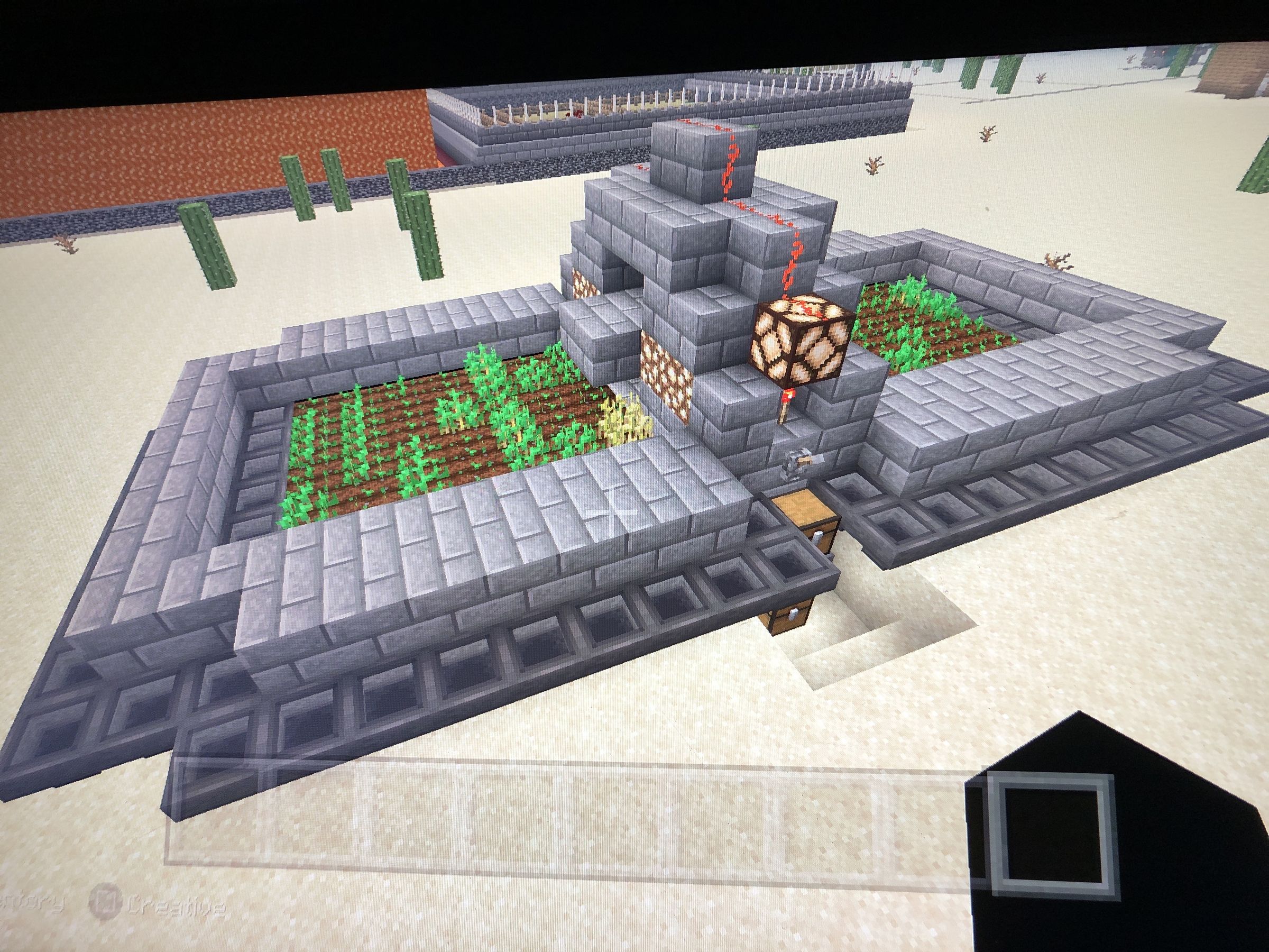Minecraft Auto-harvest Wheat Farm : 14 Steps - Instructables