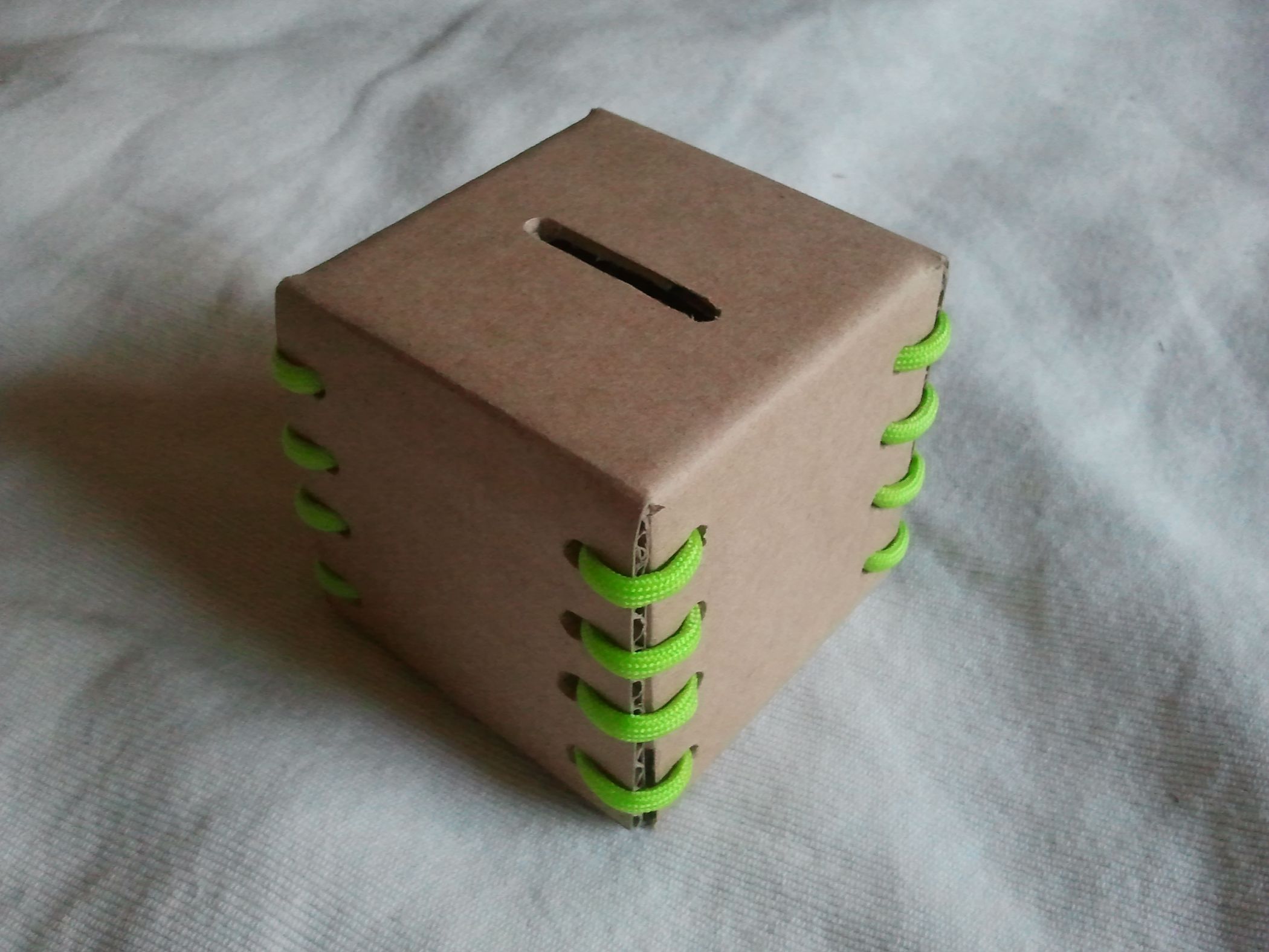 Cardboard Coin Bank - Instructables