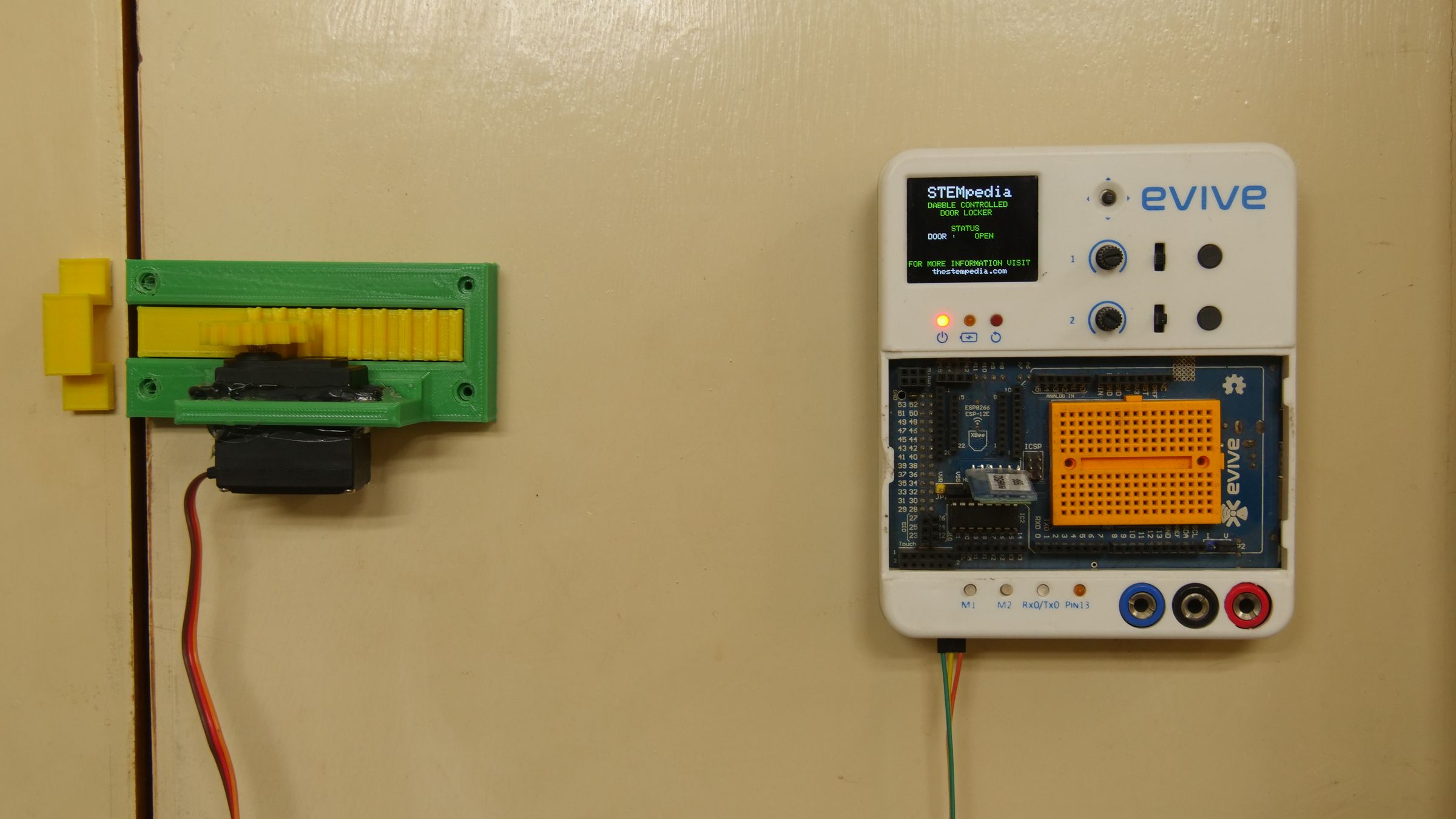 Smartphone Controlled Door Locking System : 7 Steps - Instructables