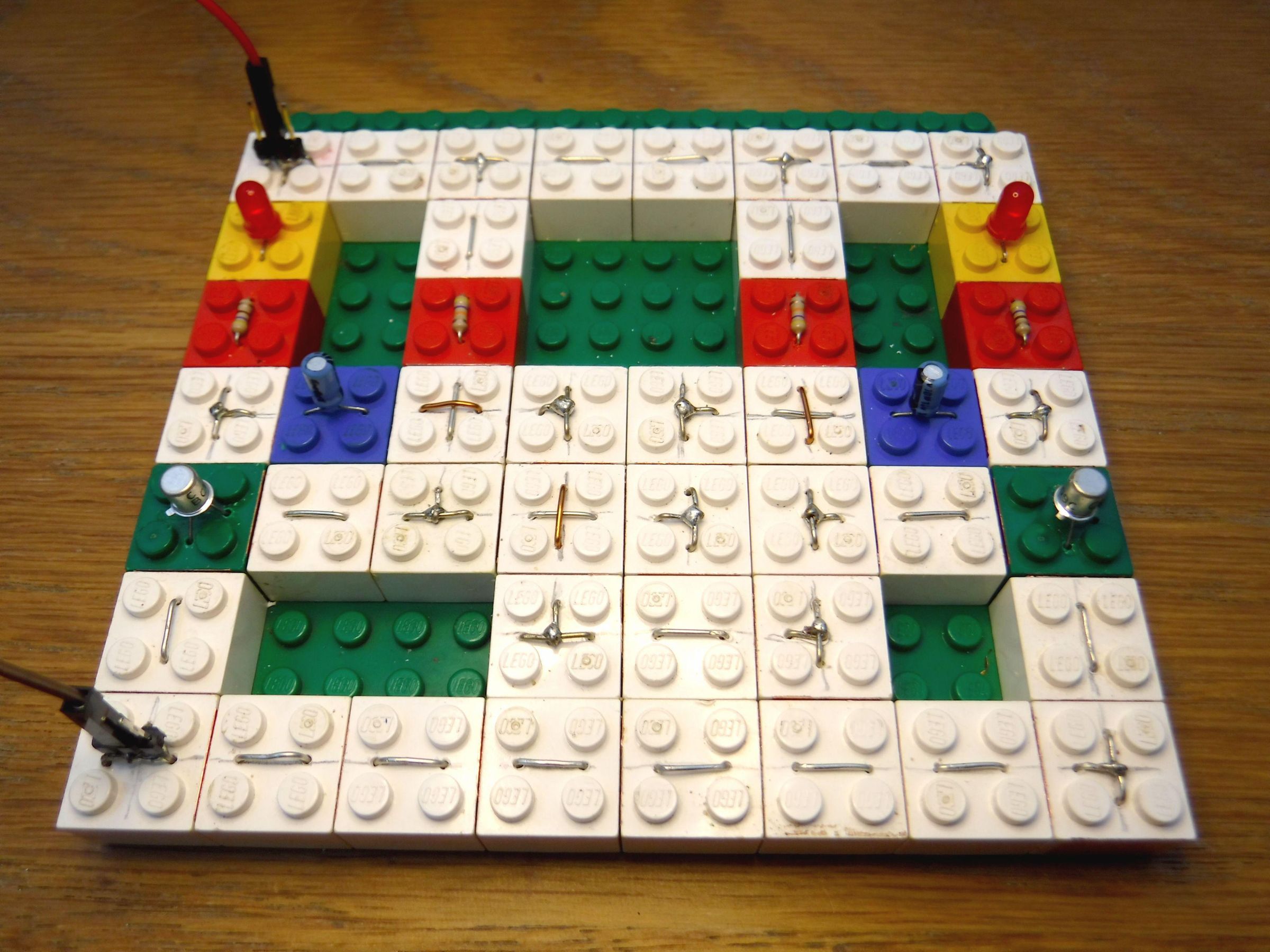 Copper Foil Connected Lego Block Circuit : 7 Steps (with Pictures ...