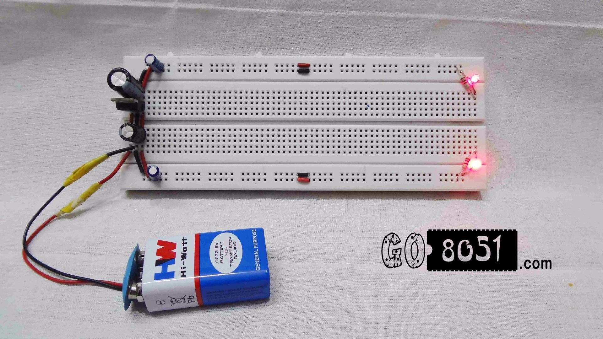 Breadboard 5V Power Stage Tutorial : 5 Steps - Instructables