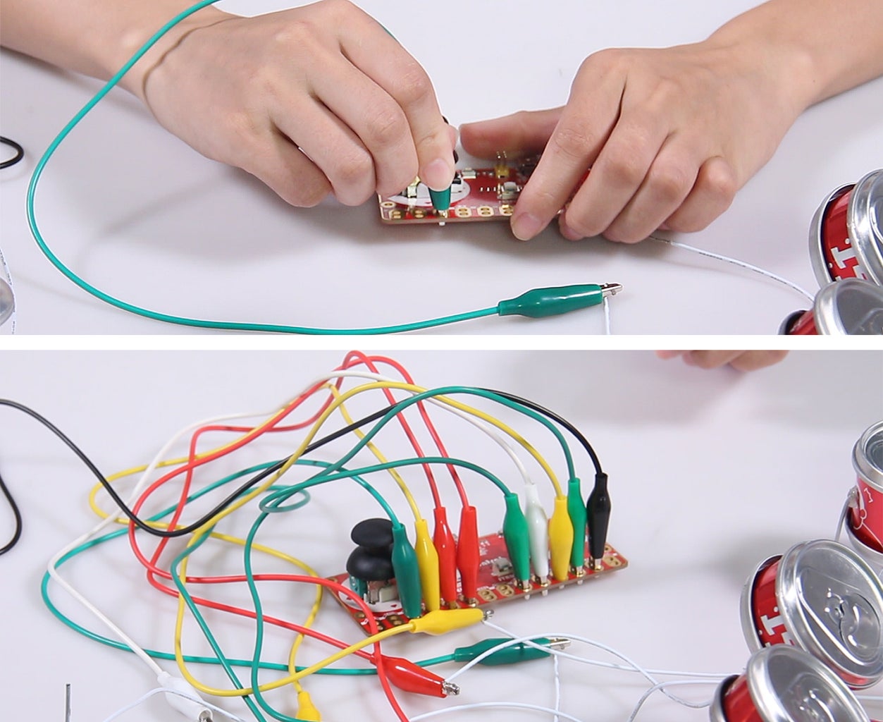 Playable Drum Set With Arduino And Cola Cans 9 Steps With Pictures