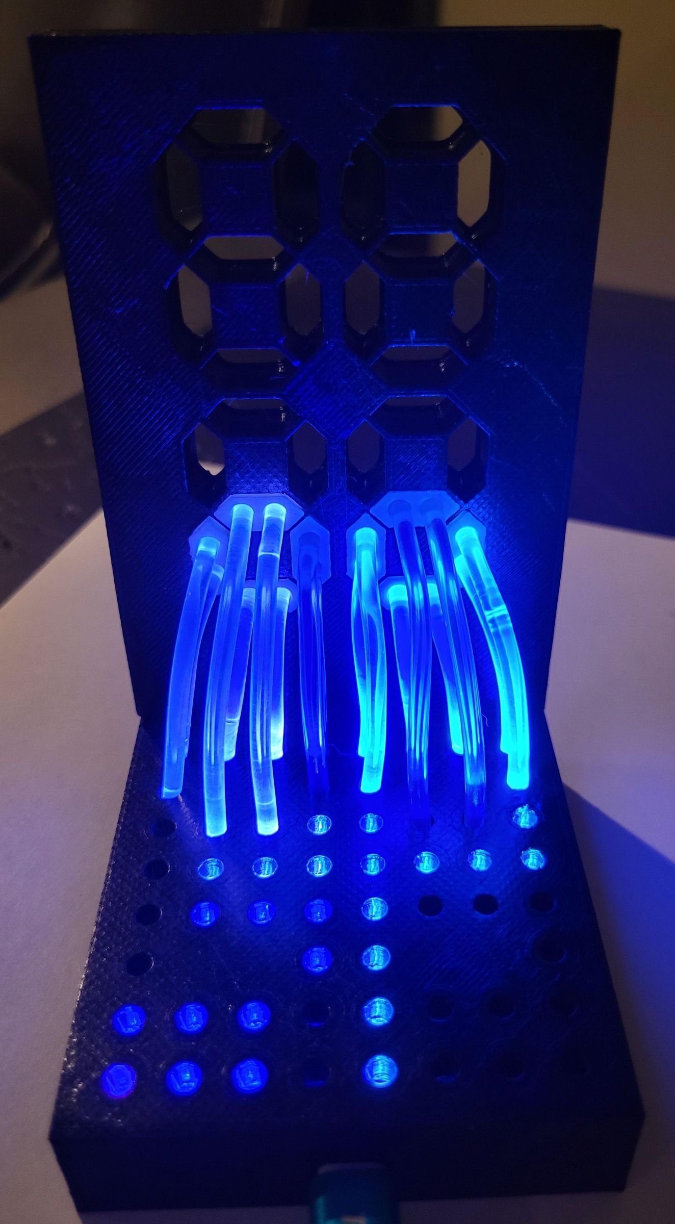 Digital Light Pipes Fiber Optic Clock : 5 Steps (with Pictures ...