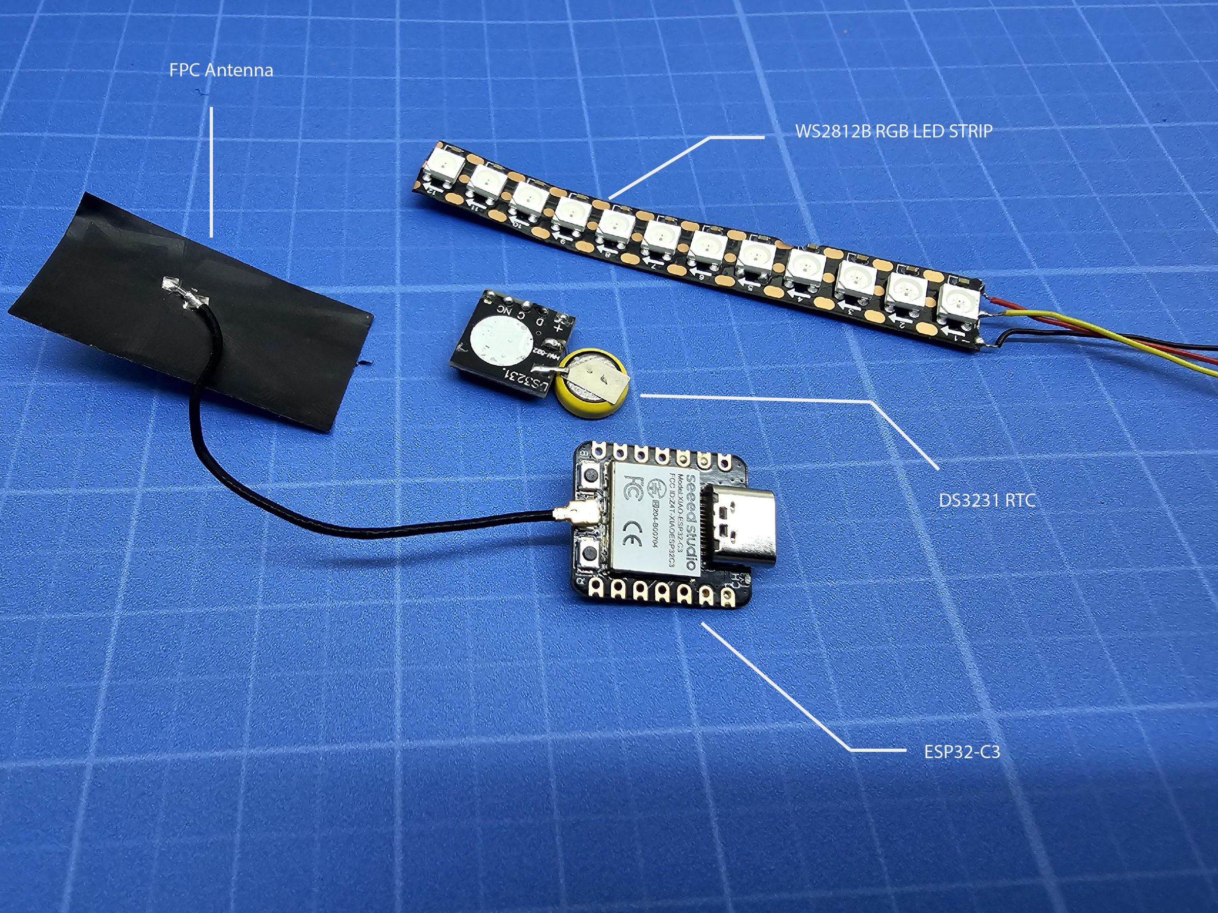 Spatial Desktop Clock : 15 Steps (with Pictures) - Instructables
