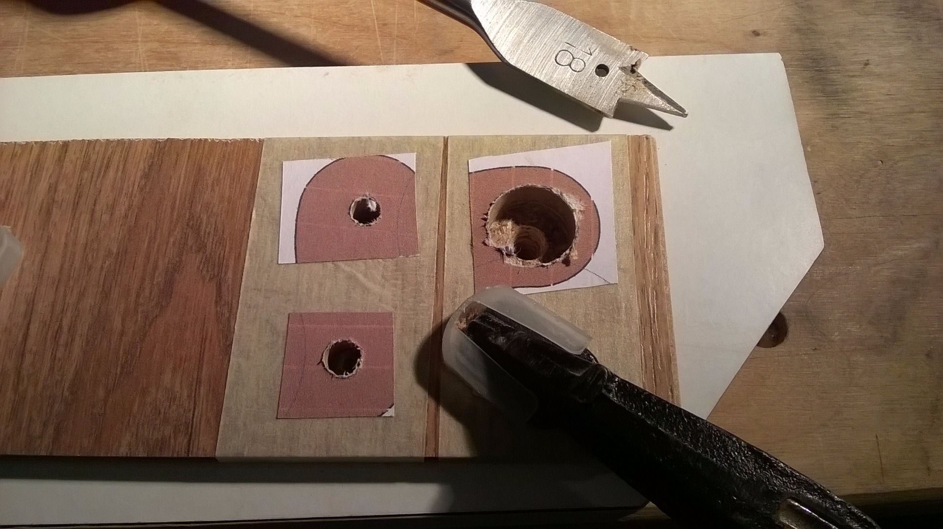 Wooden Precision Mini Router Base for Rotary Tool (with Cardboard ...