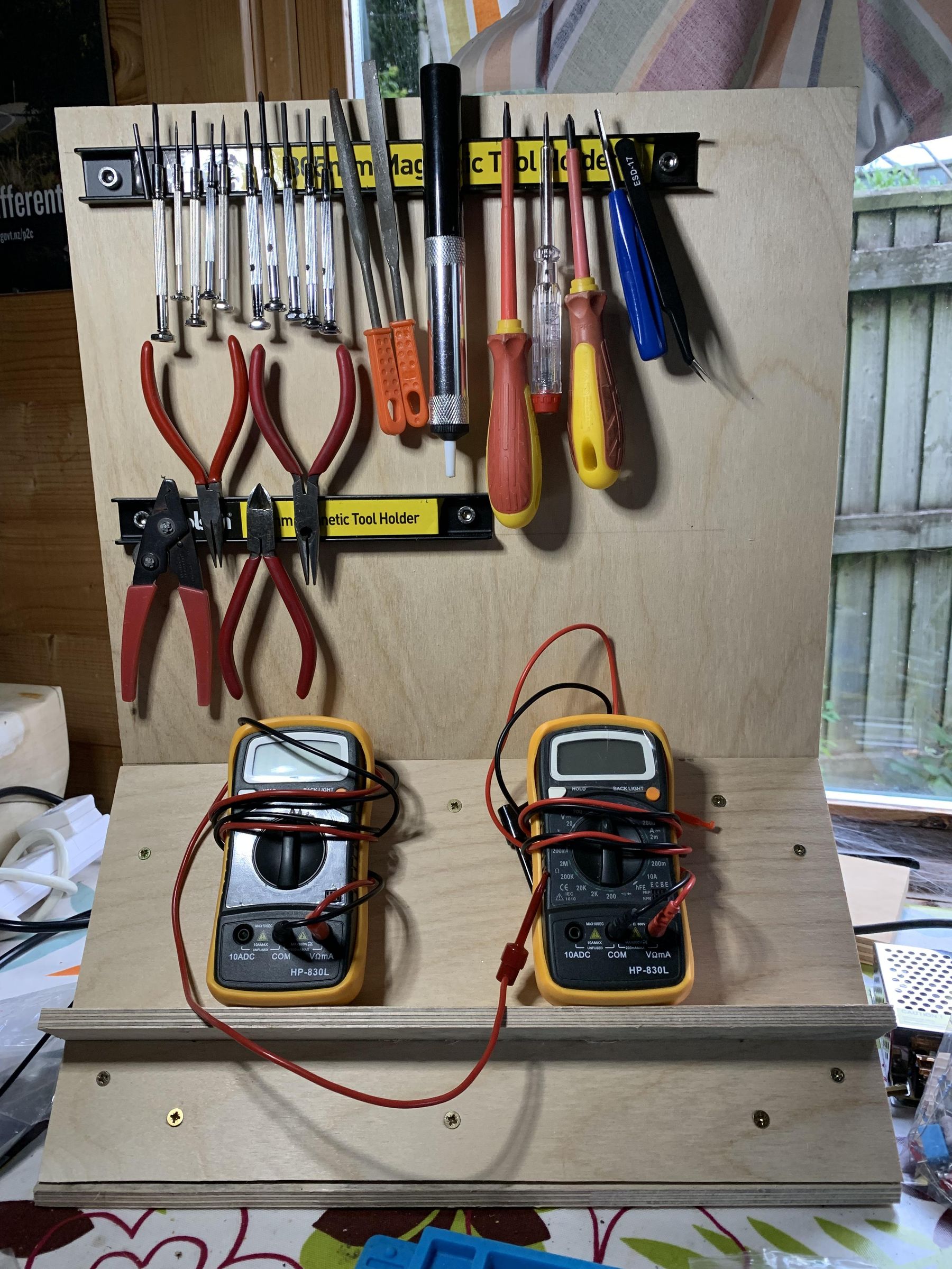 Electronic Workbench Tool Organiser Part 1 : 7 Steps (with Pictures ...
