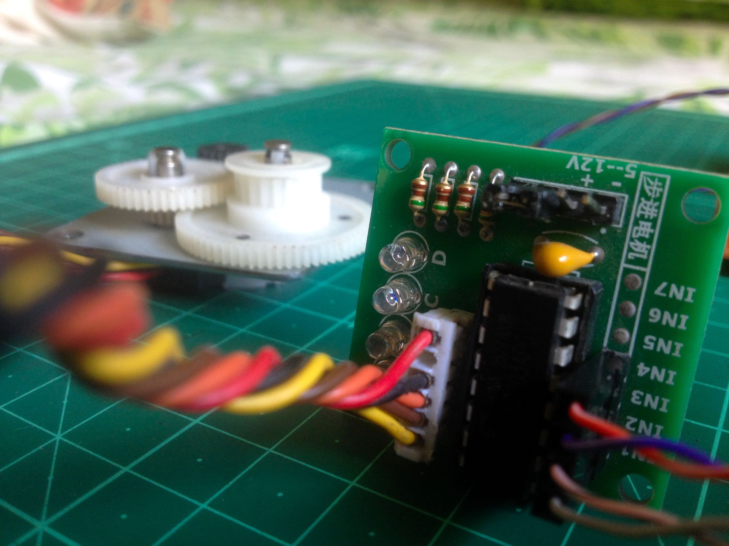 Stepper Motor Controlled Stepper Motor Without Microcontroller(V2) : 9 Steps (with Pictures ...