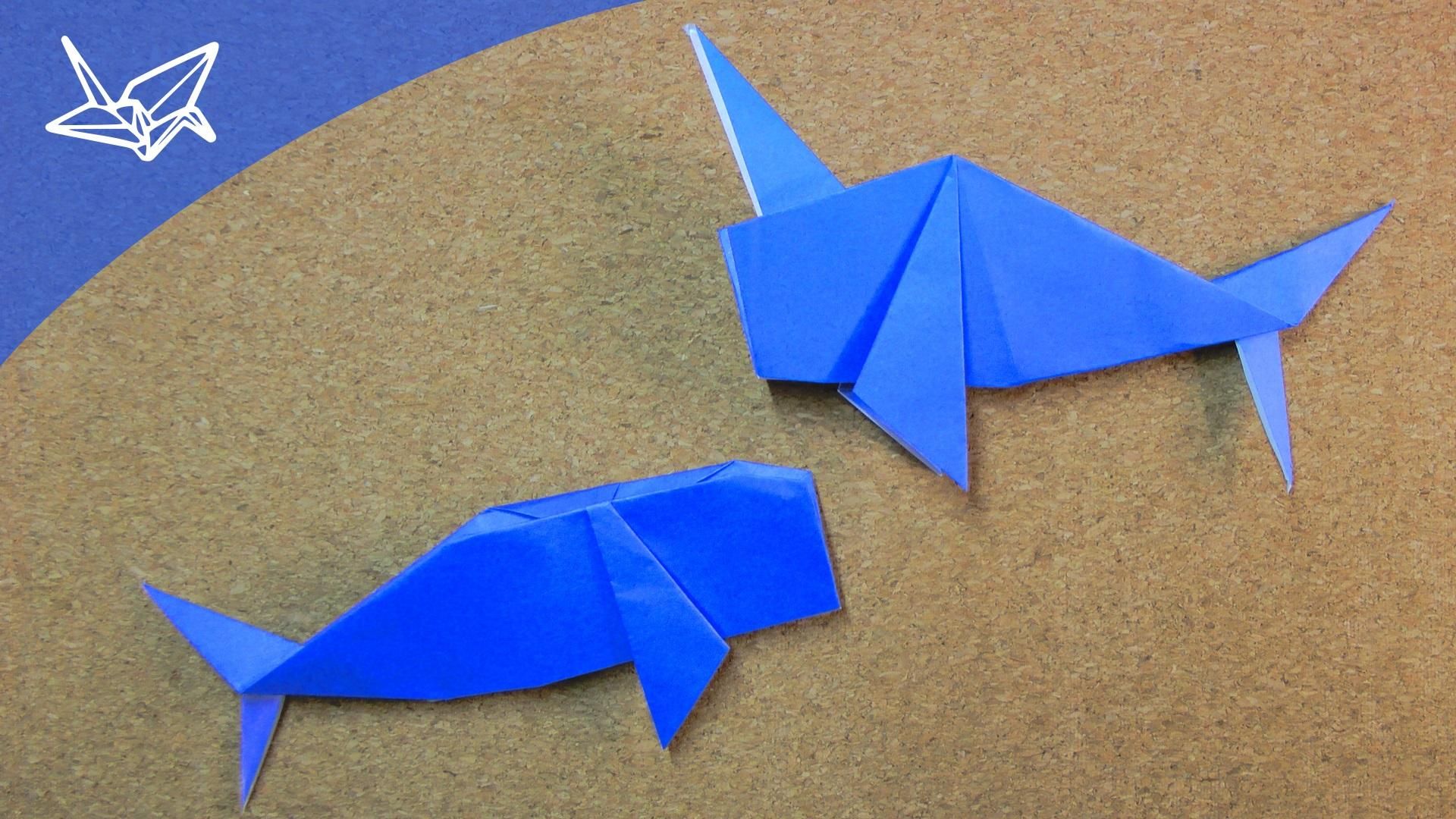 Easy Origami Whale : 15 Steps - Instructables