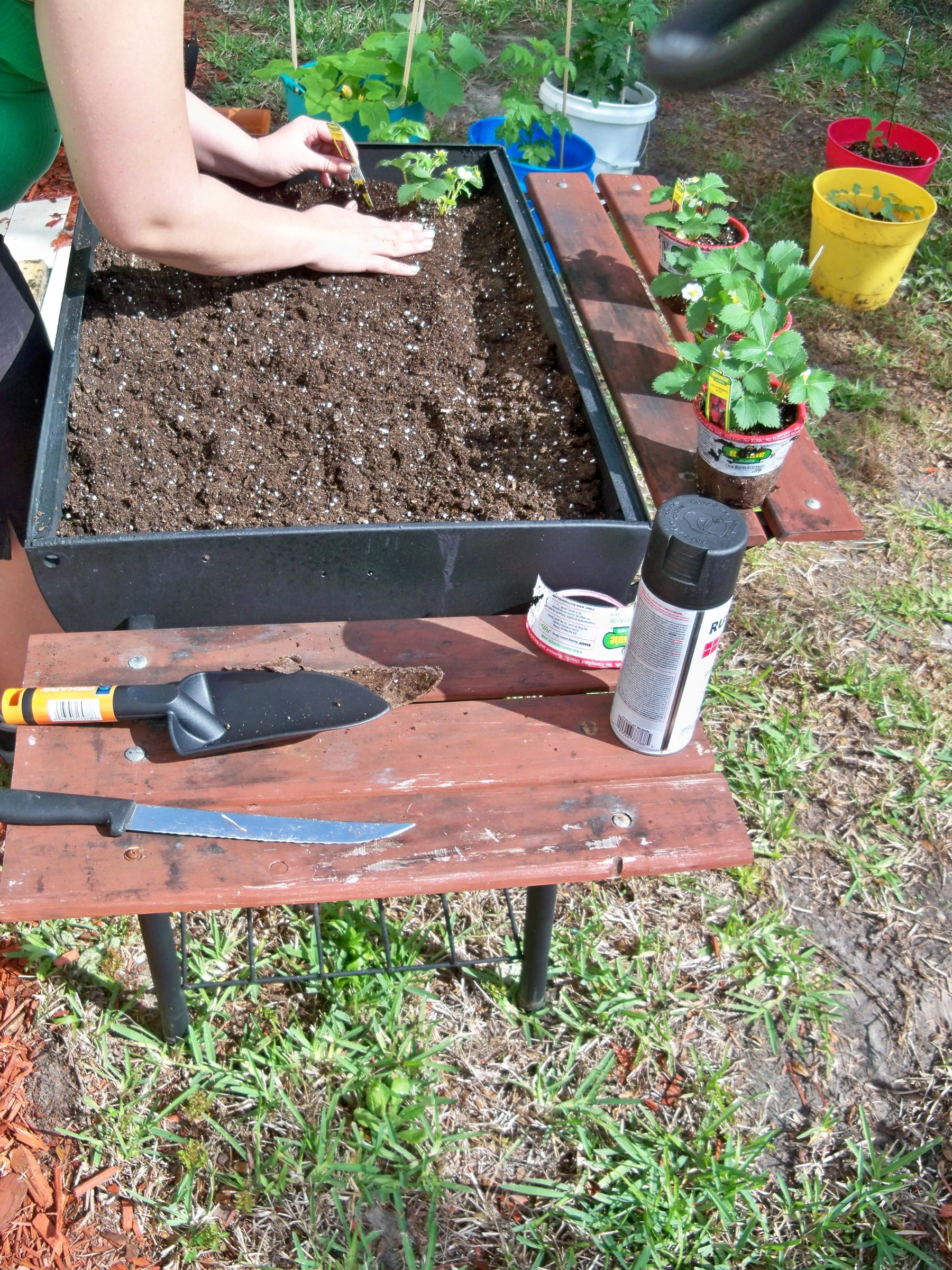 Upcycle a Discarded Grill/Smoker to a Fun Planter Box(updated) : 4 ...