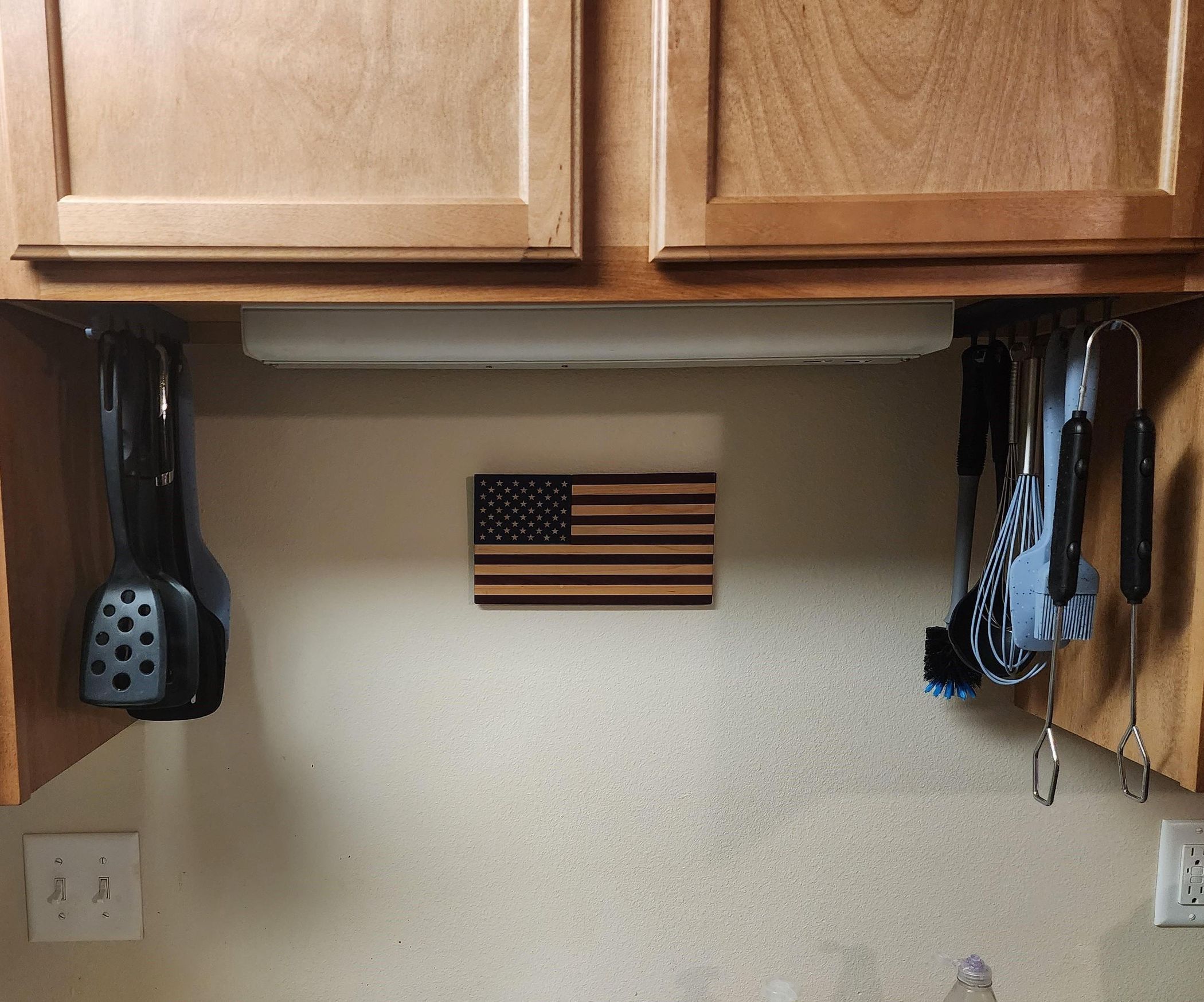 Under-Cabinet Kitchen Utensil Storage : 8 Steps (with Pictures ...