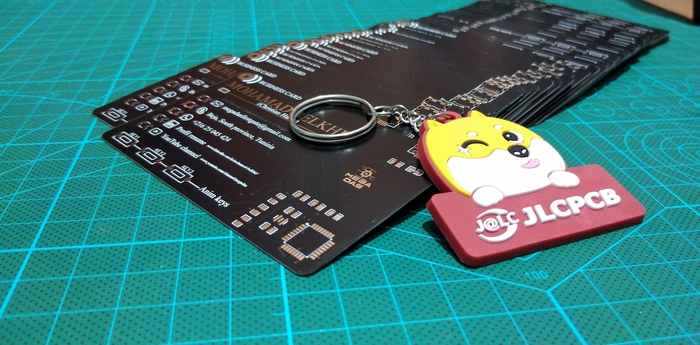 How to Make a PCB Business Card : 4 Steps - Instructables