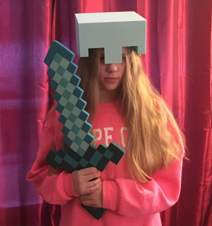 Minecraft Diamond Hat
