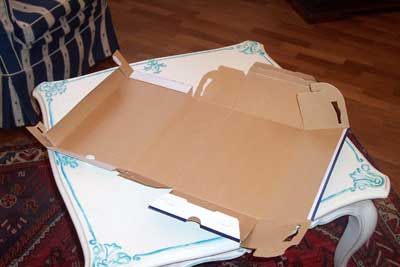 Unfolded And Folded Boxes