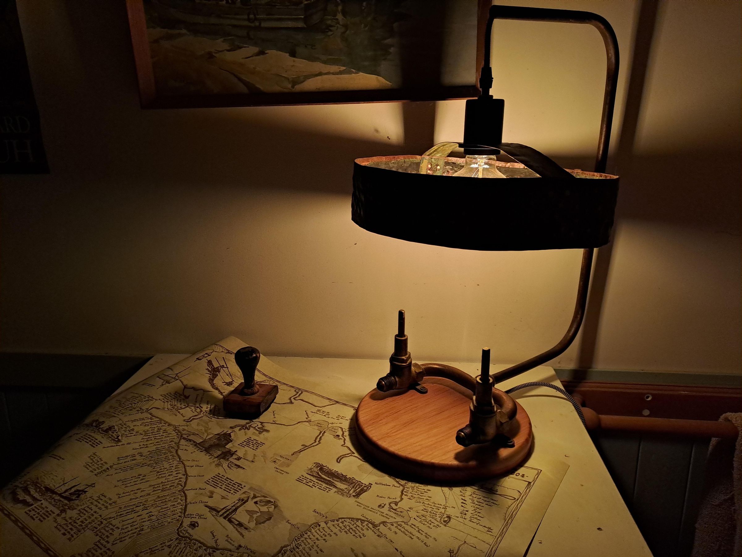 Recycled Beaten Copper Lamp : 17 Steps - Instructables