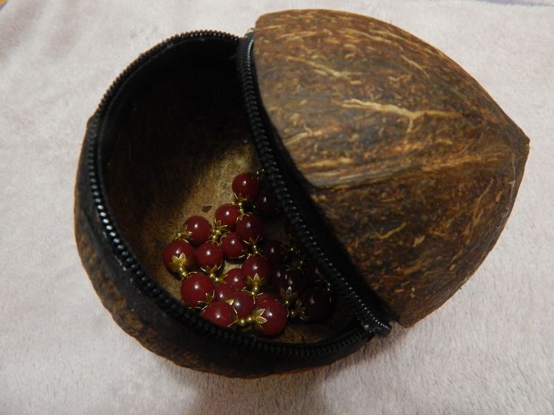 Coconut Shells Jewellery Box