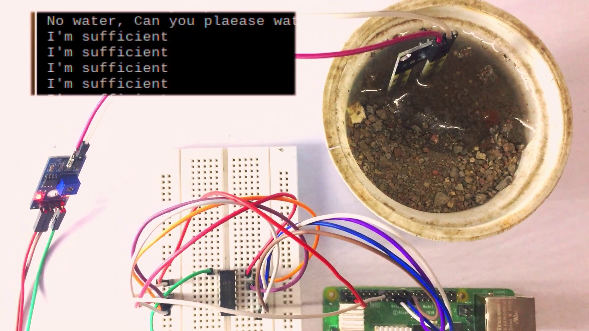 Measuring Soil Moisture With Raspberry Pi 4 : 4 Steps - Instructables