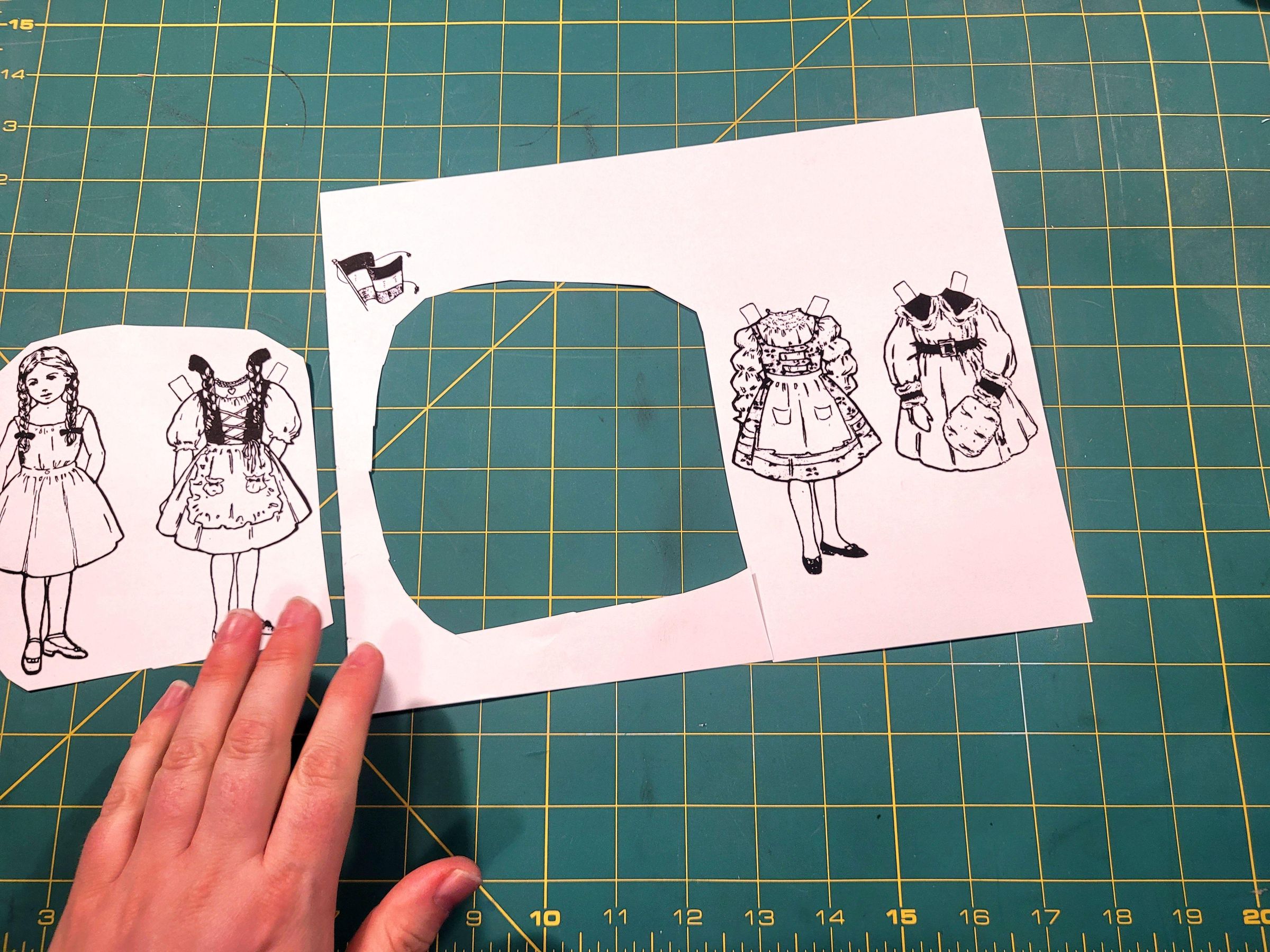 Paper Dolls Dancing – Historical Paper Dolls Dancing With Magnets ...