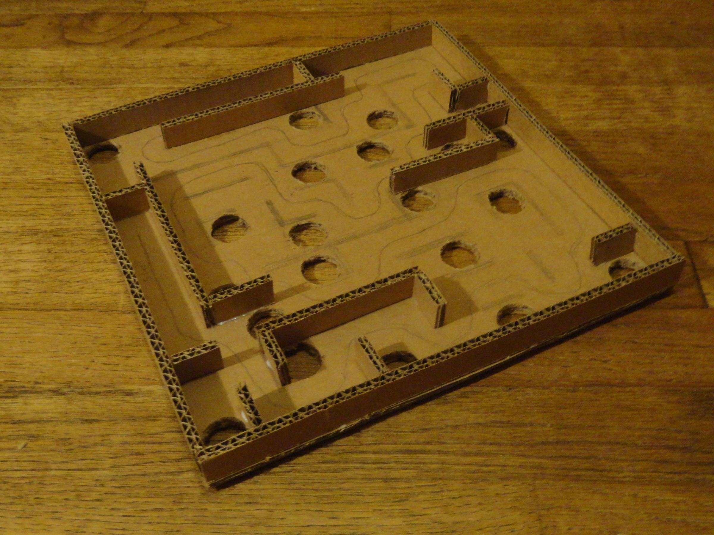 Cardboard Marble Labyrinth : 16 Steps (with Pictures) - Instructables