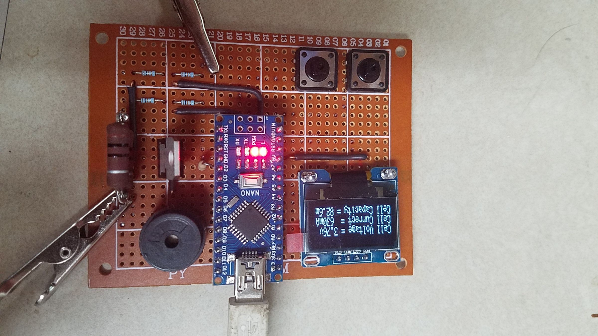 DIY Arduino Battery Capacity Tester - V1.0 : 12 Steps (with Pictures ...