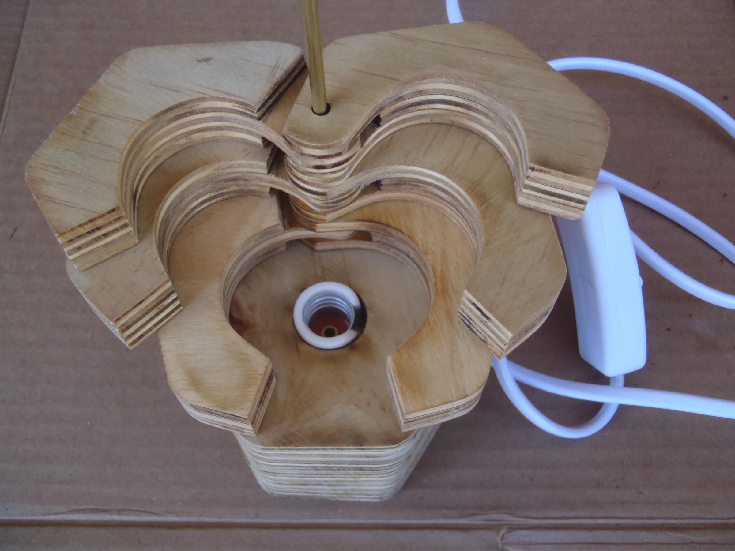 Customizable Plywood and Acrylic Hinged Lamp : 5 Steps (with Pictures ...