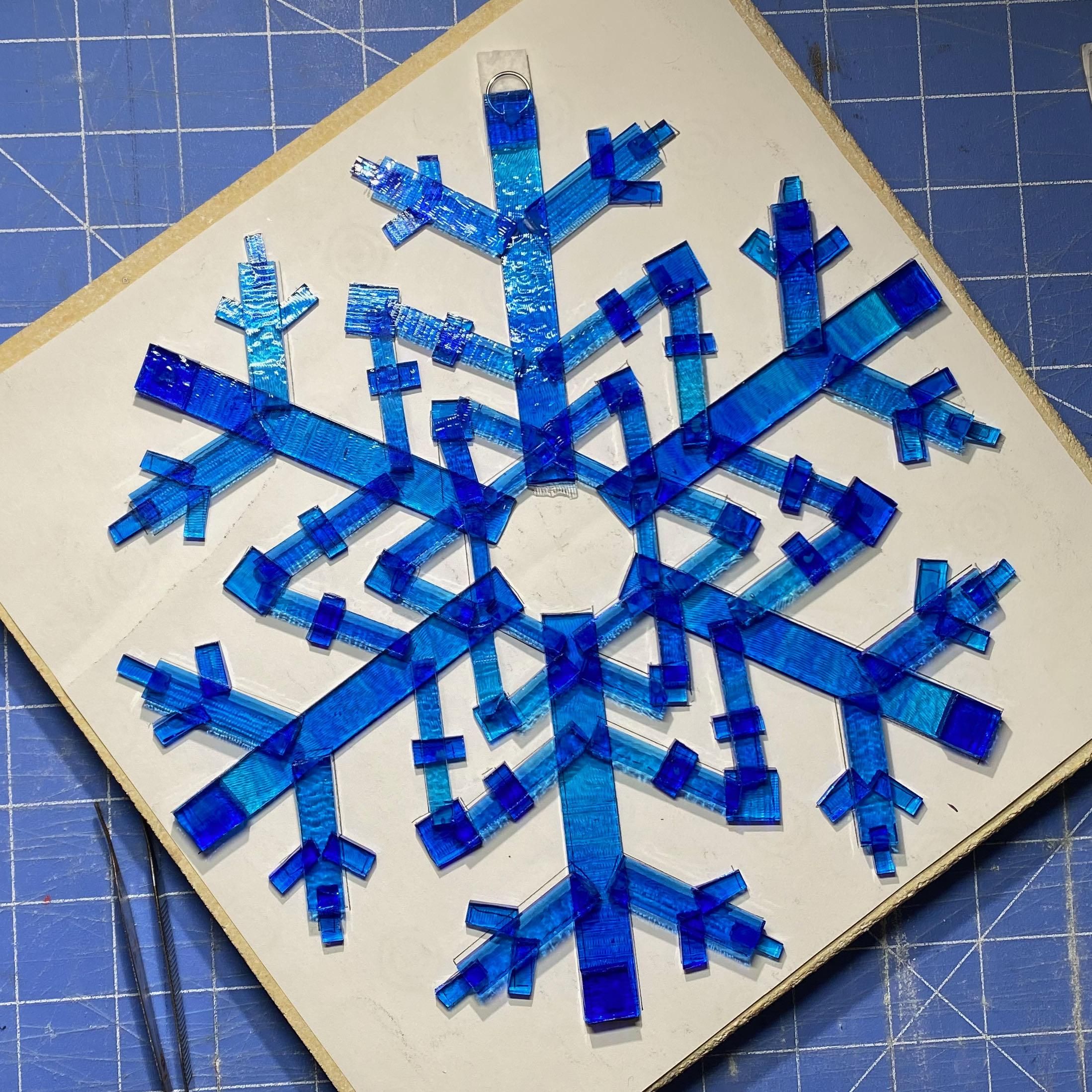 Make a Fused Glass Snowflake : 8 Steps (with Pictures) - Instructables
