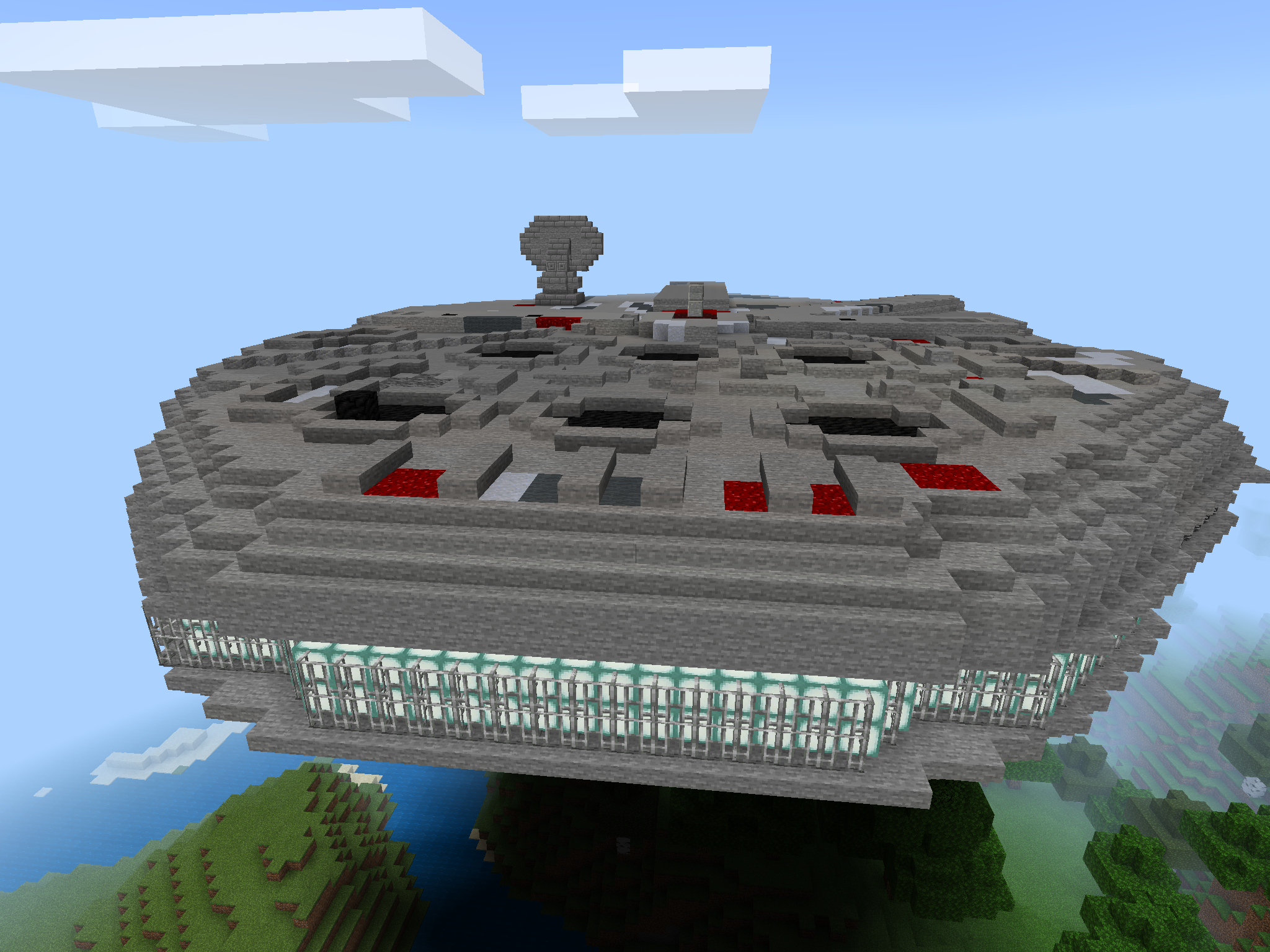 Minecraft - the Millennium Falcon : 7 Steps - Instructables