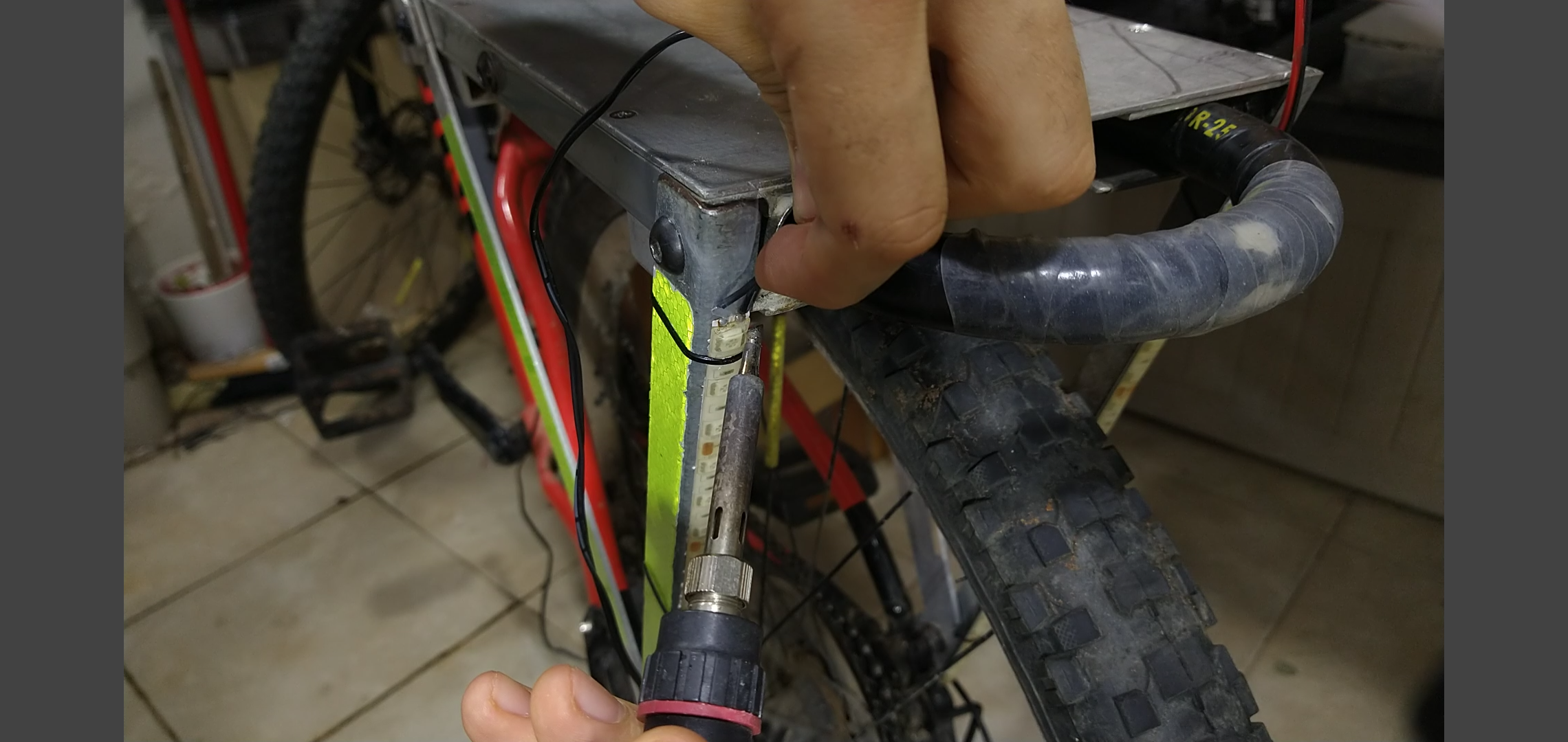DIY Insanely Bright LED Bike Light With LED Strip Lighting (on a Budget ...