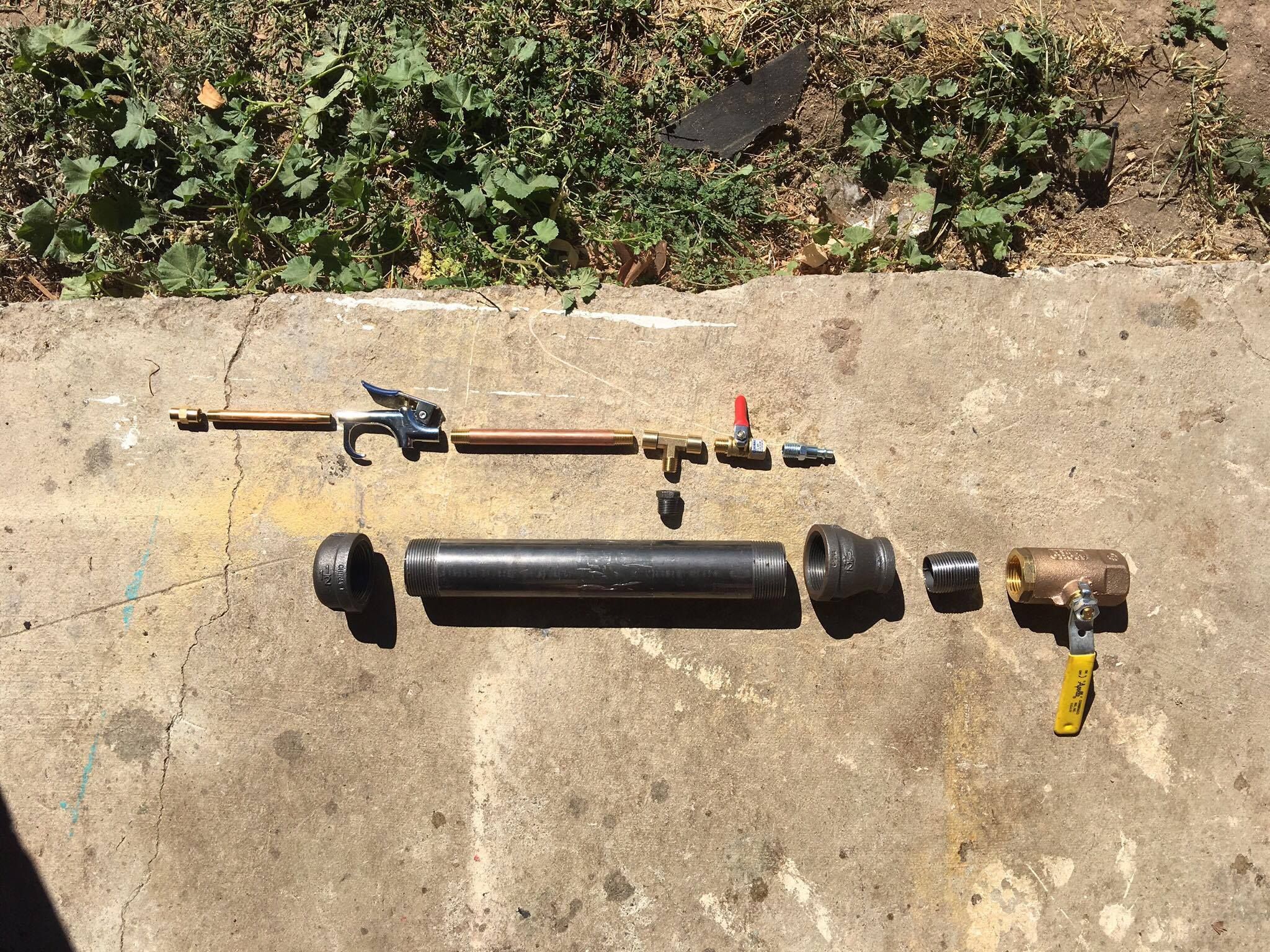 Flamethrower Made With Hardware Store Parts : 9 Steps (with Pictures ...