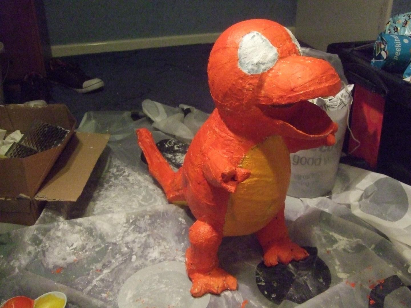 Charmander Pinata : 11 Steps (with Pictures) - Instructables