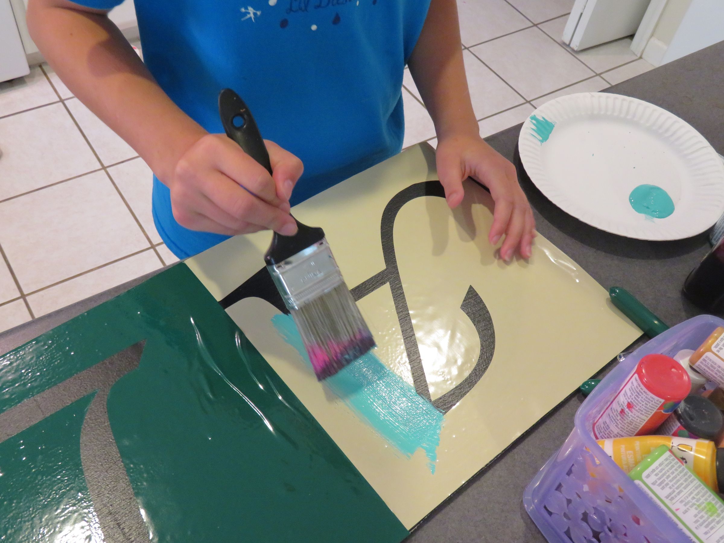 Easy Wooden Sign for Makerspace or Work Studio : 10 Steps (with ...