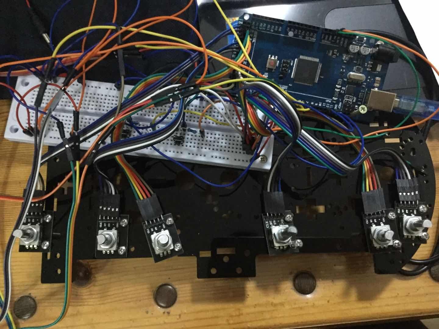 Rotary Encoder Controlled Robot Arm : 6 Steps - Instructables