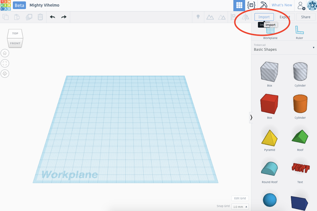 Finding/Uploading Files to Tinkercad (mac Oriented) : 9 Steps ...